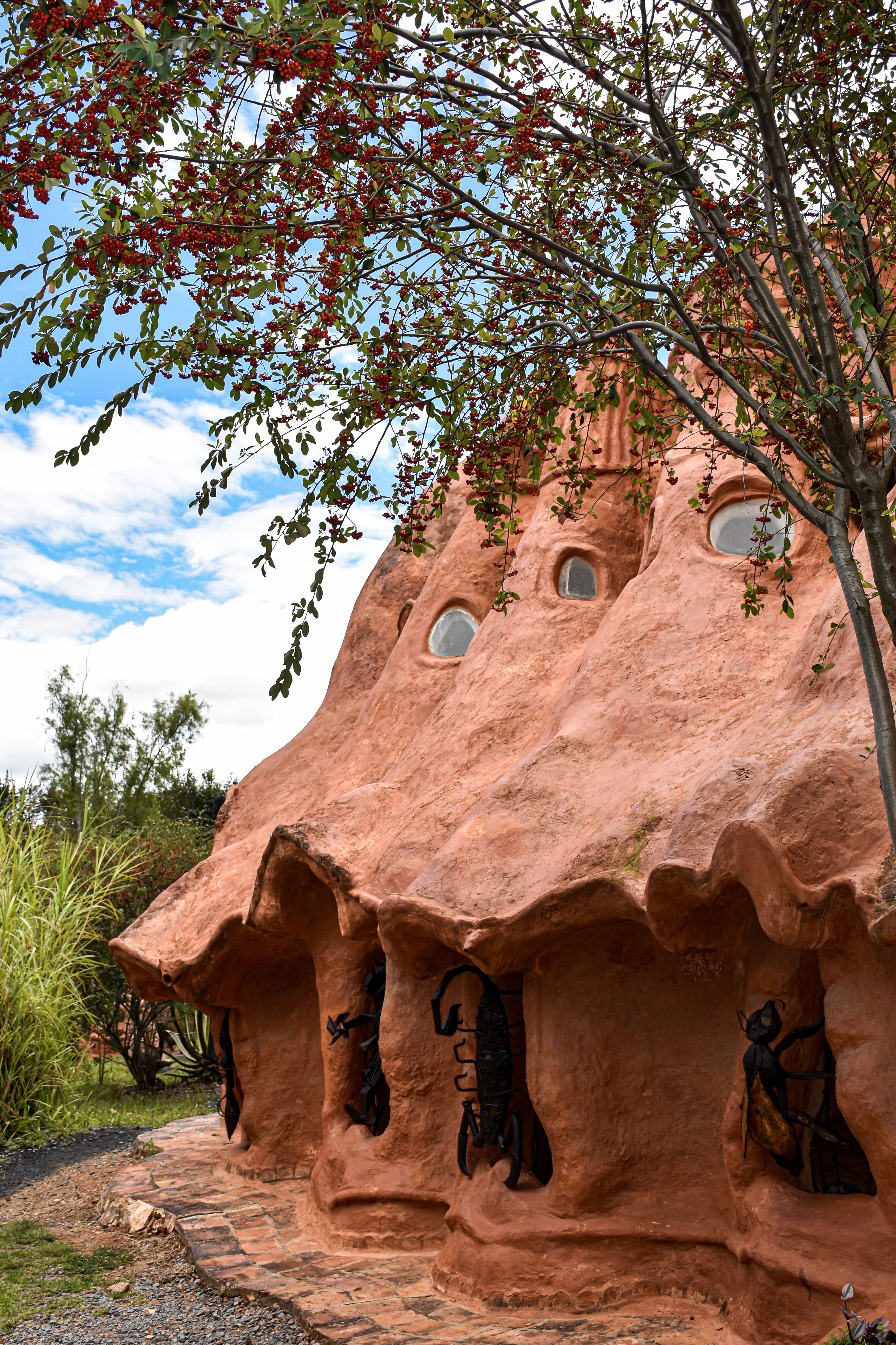 Casa única De Arquitectura Terrosa En Boyacá · Foto de stock gratuita