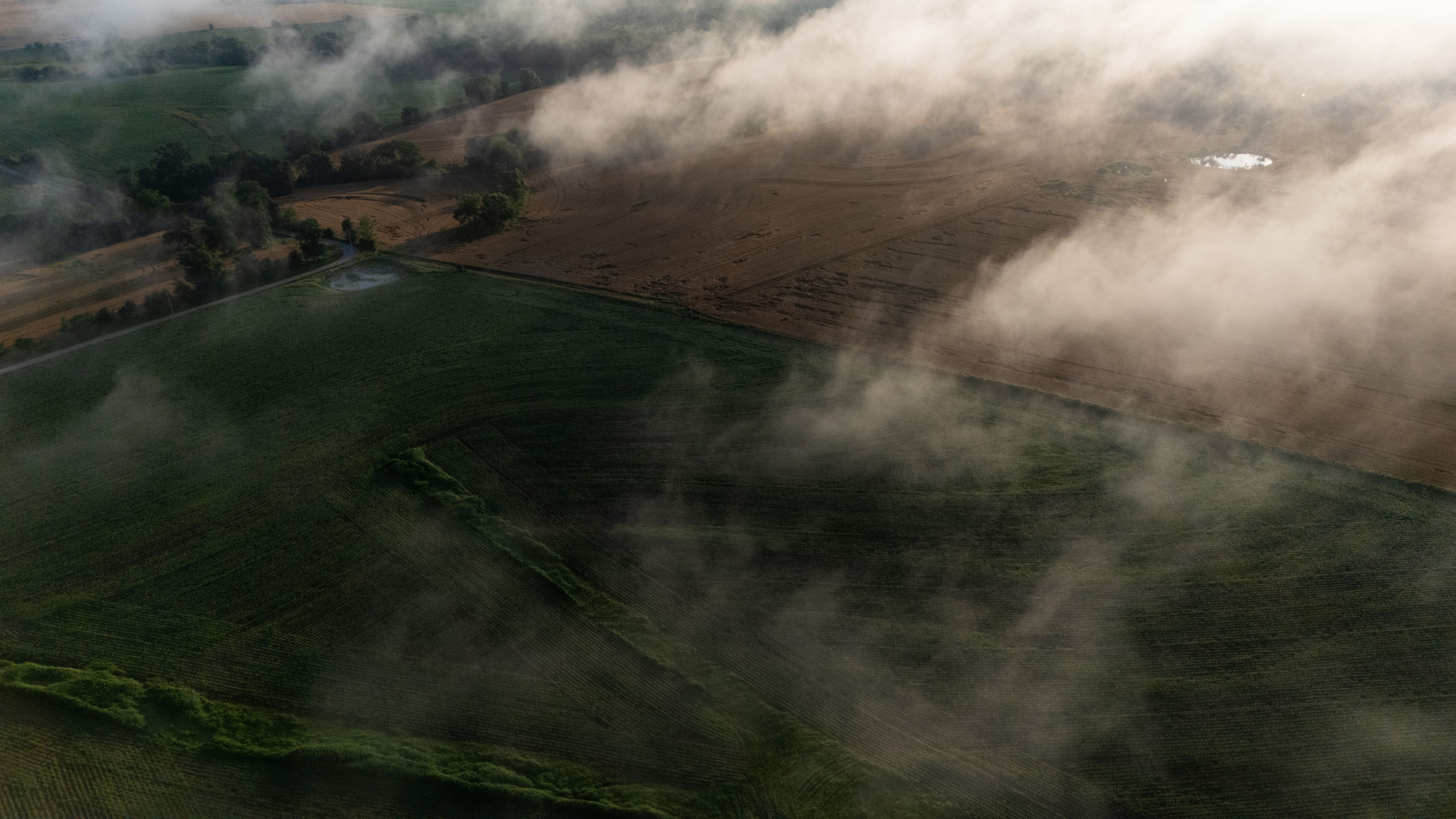 Aerial Photography of Open Field · Free Stock Photo