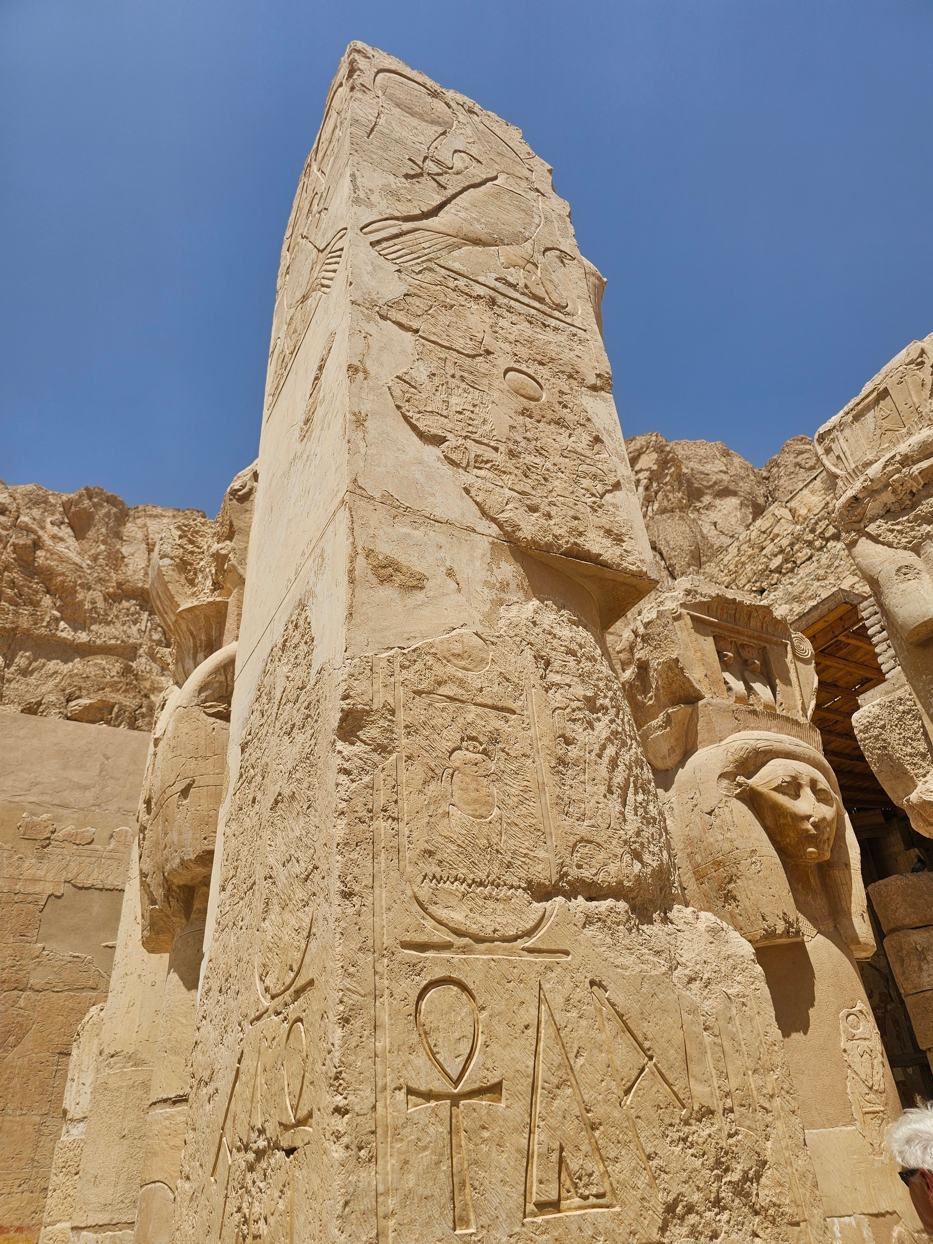 Ancient Egyptian Hieroglyphic Stone Monuments · Free Stock Photo