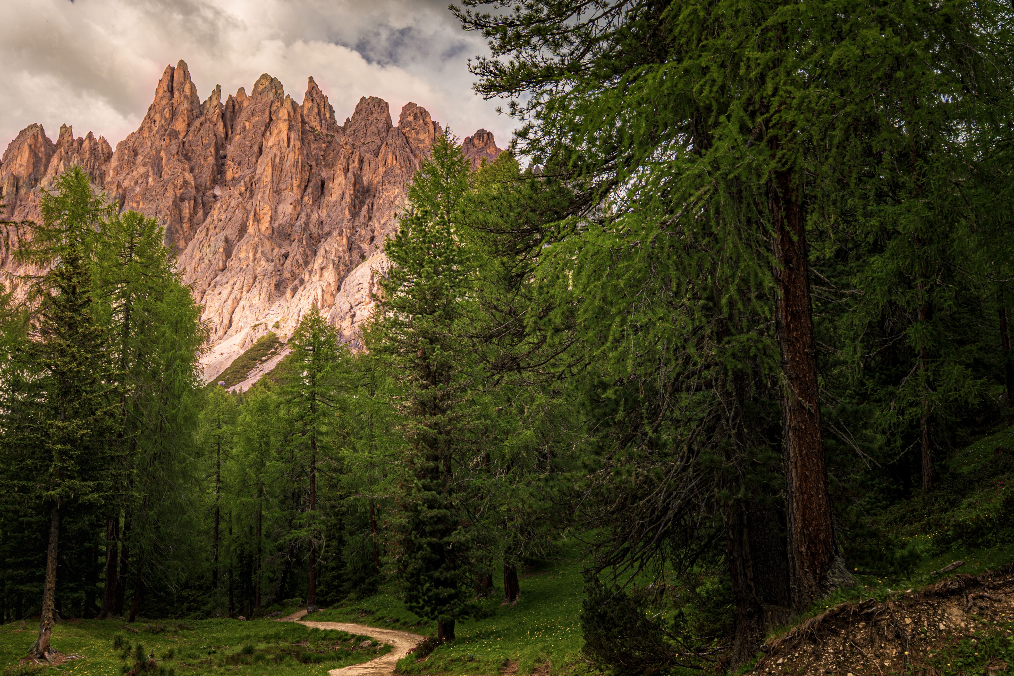 Dramatic Dolomites Mountain Landscape View · Free Stock Photo