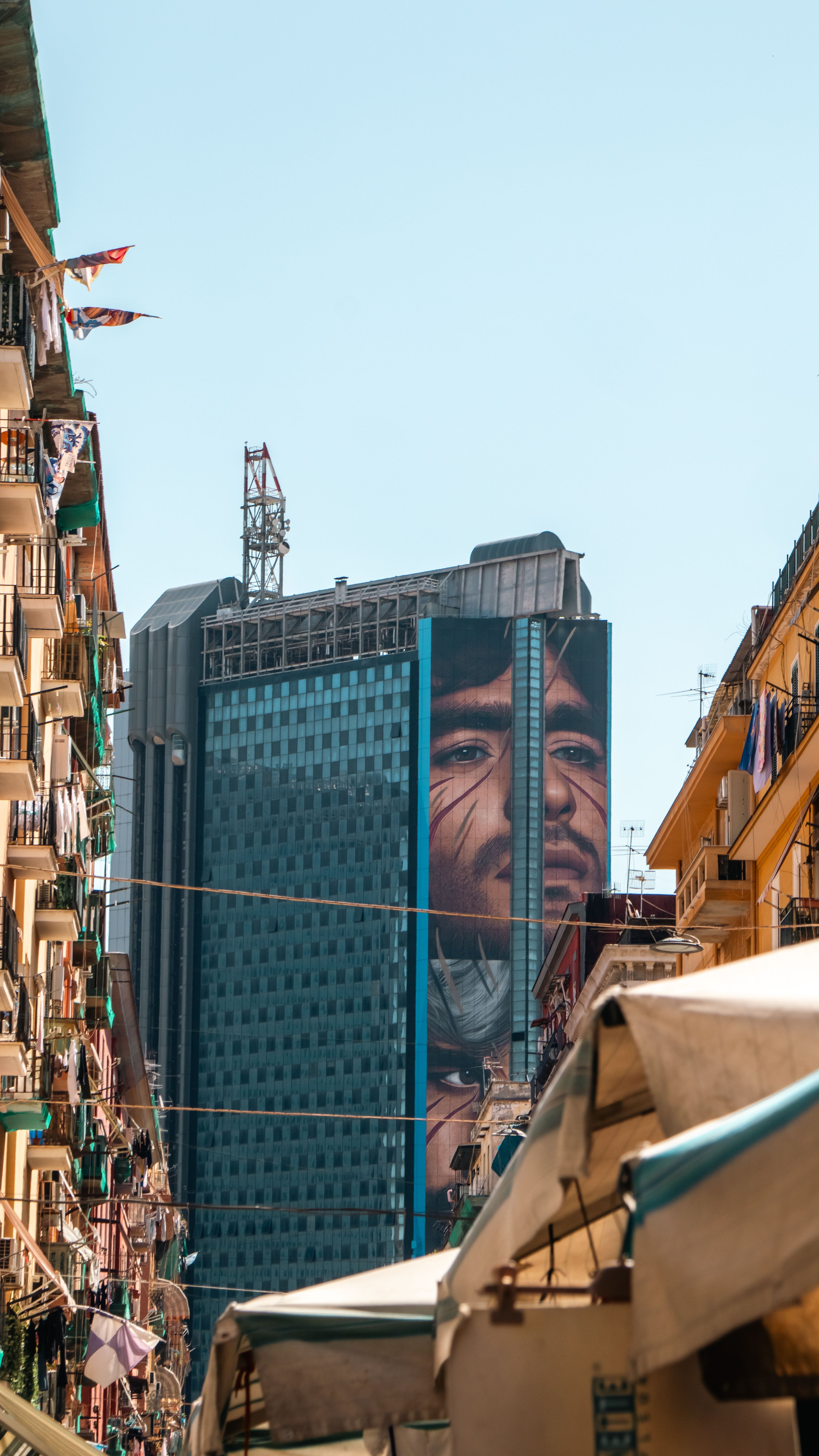 Street View of Mural in Naples, Italy · Free Stock Photo