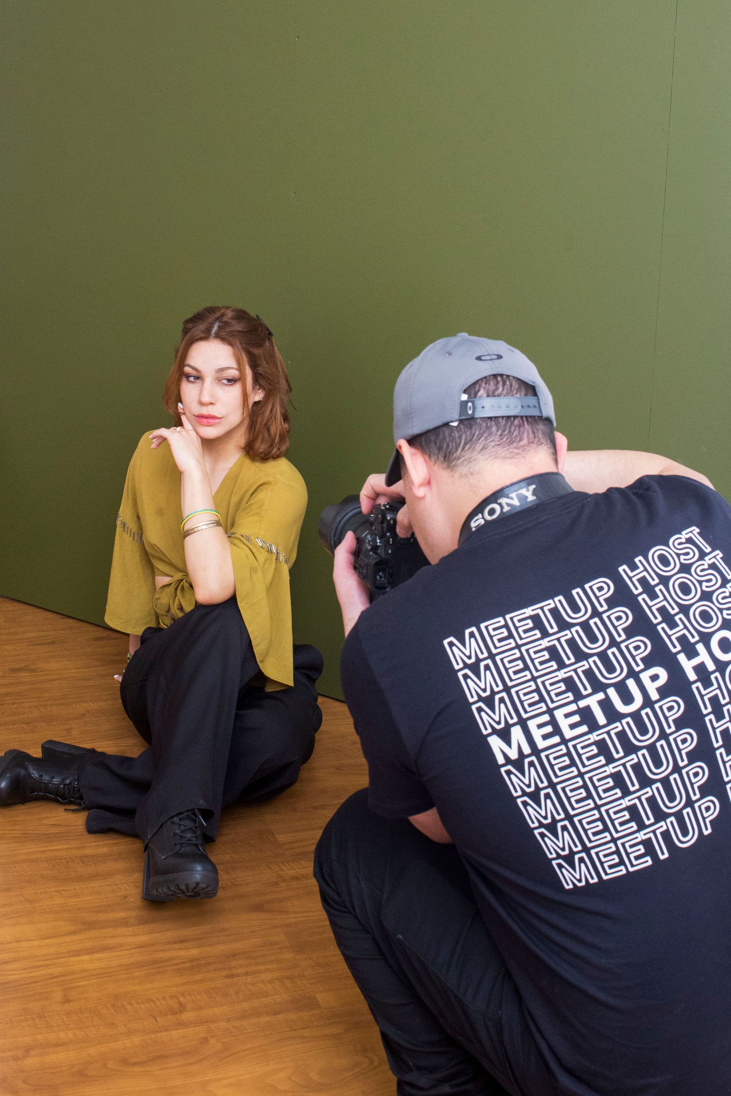 Professional Photography Session in Studio Setting · Free Stock Photo