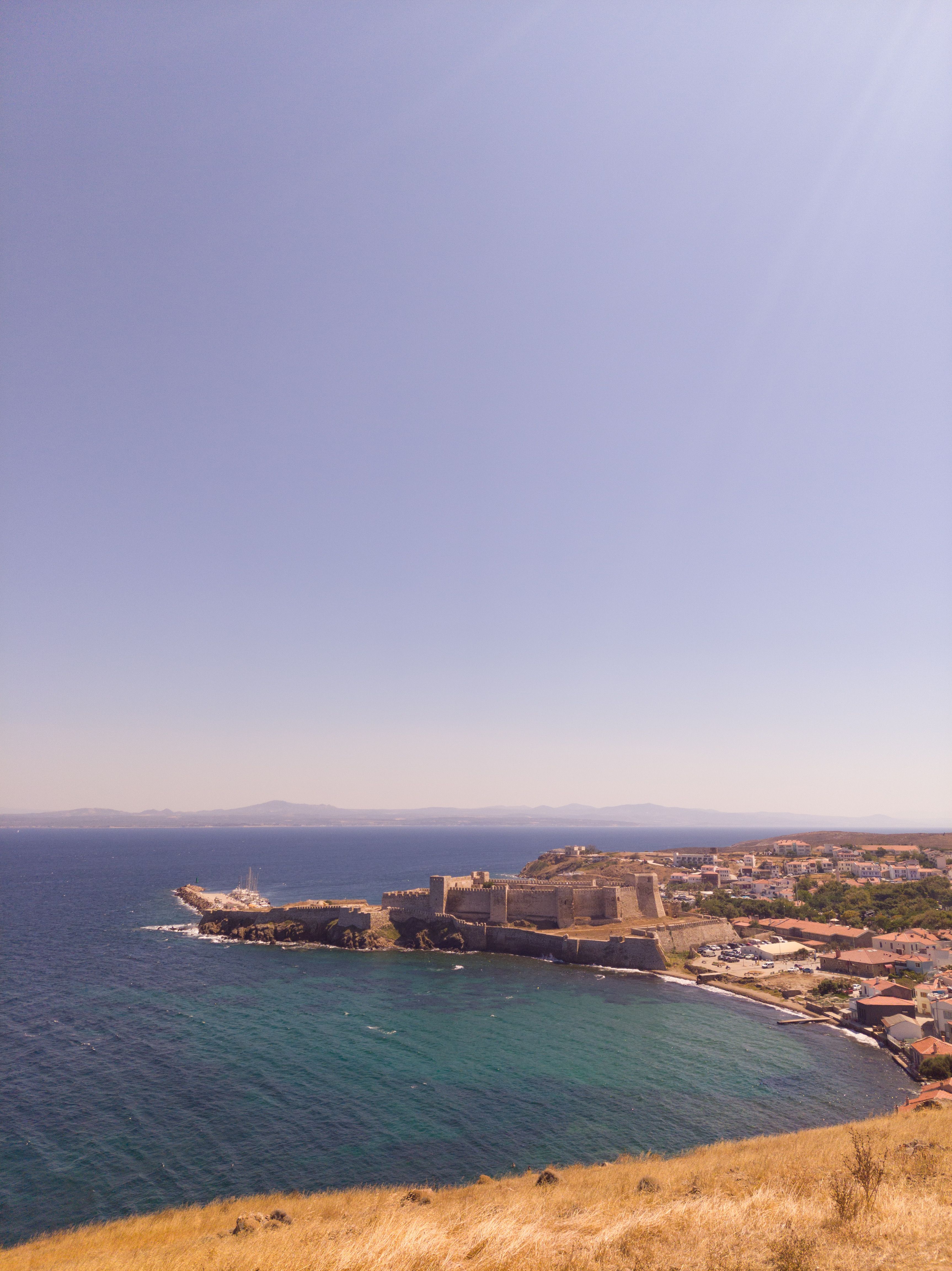 Seaside Ancient Fortress Overlooking the Ocean · Free Stock Photo