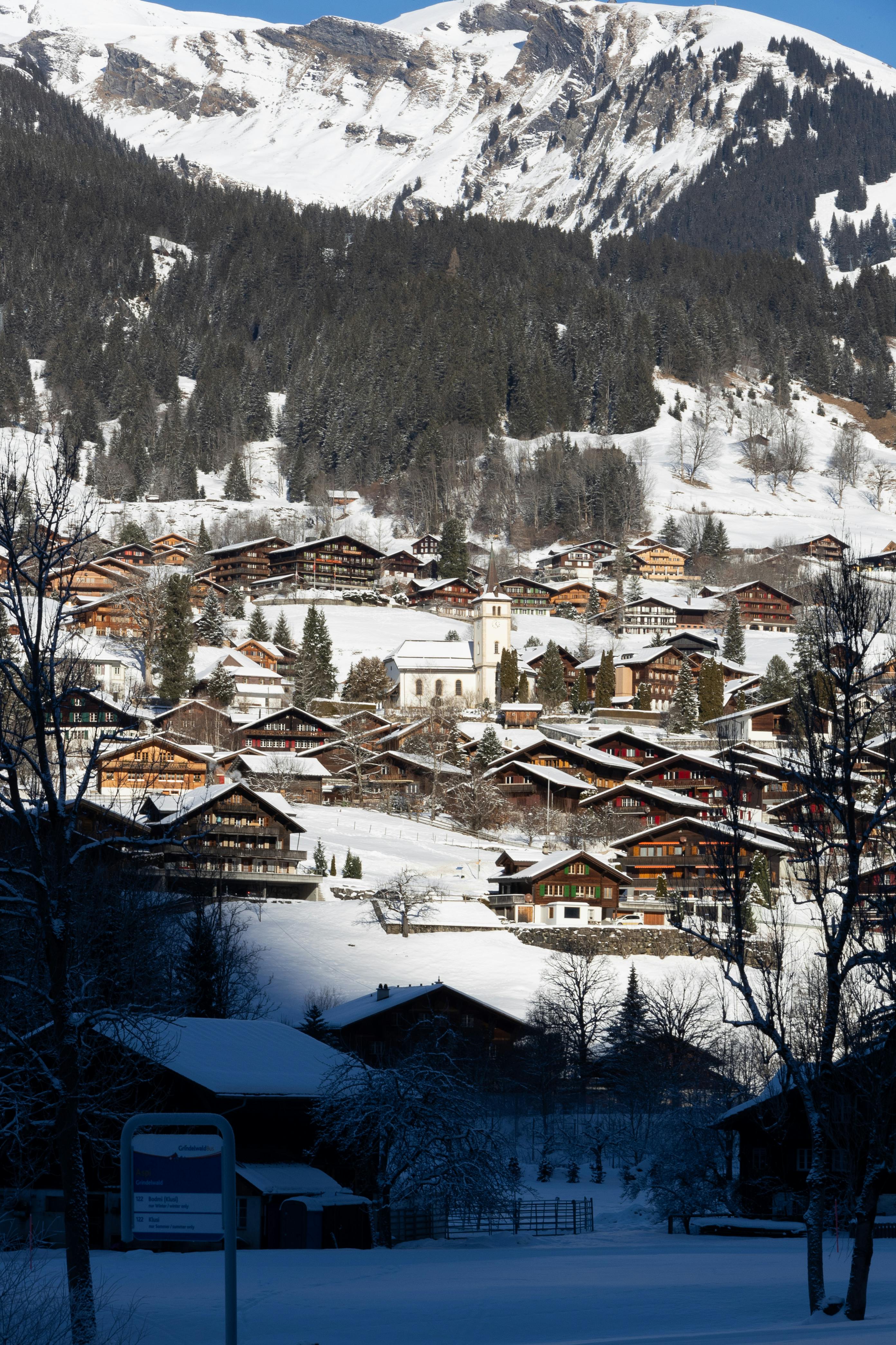 Alpine Scenery In Wolfenschiessen, Switzerland Photos, Download The ...