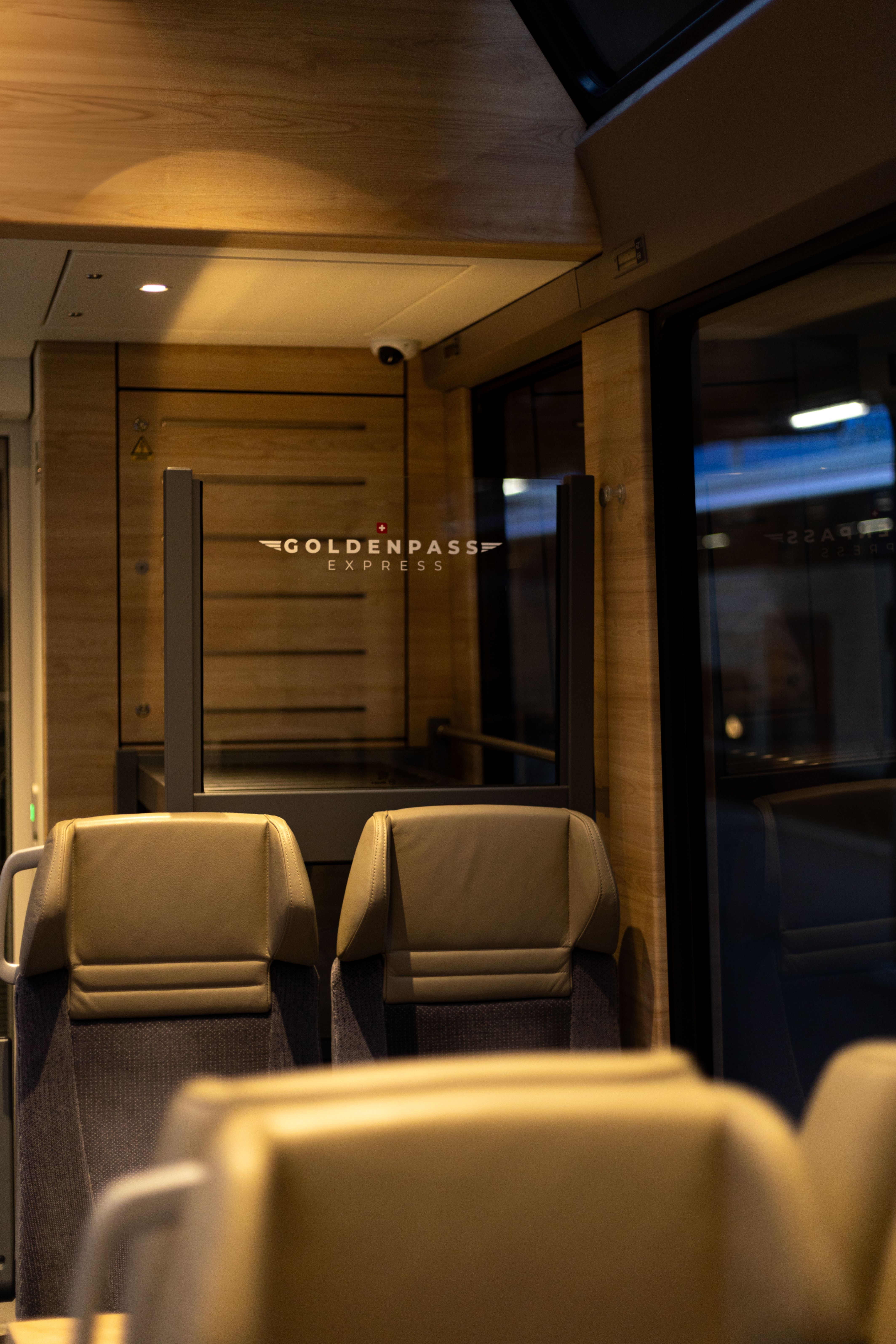 Luxurious Interior of GoldenPass Express Train · Free Stock Photo