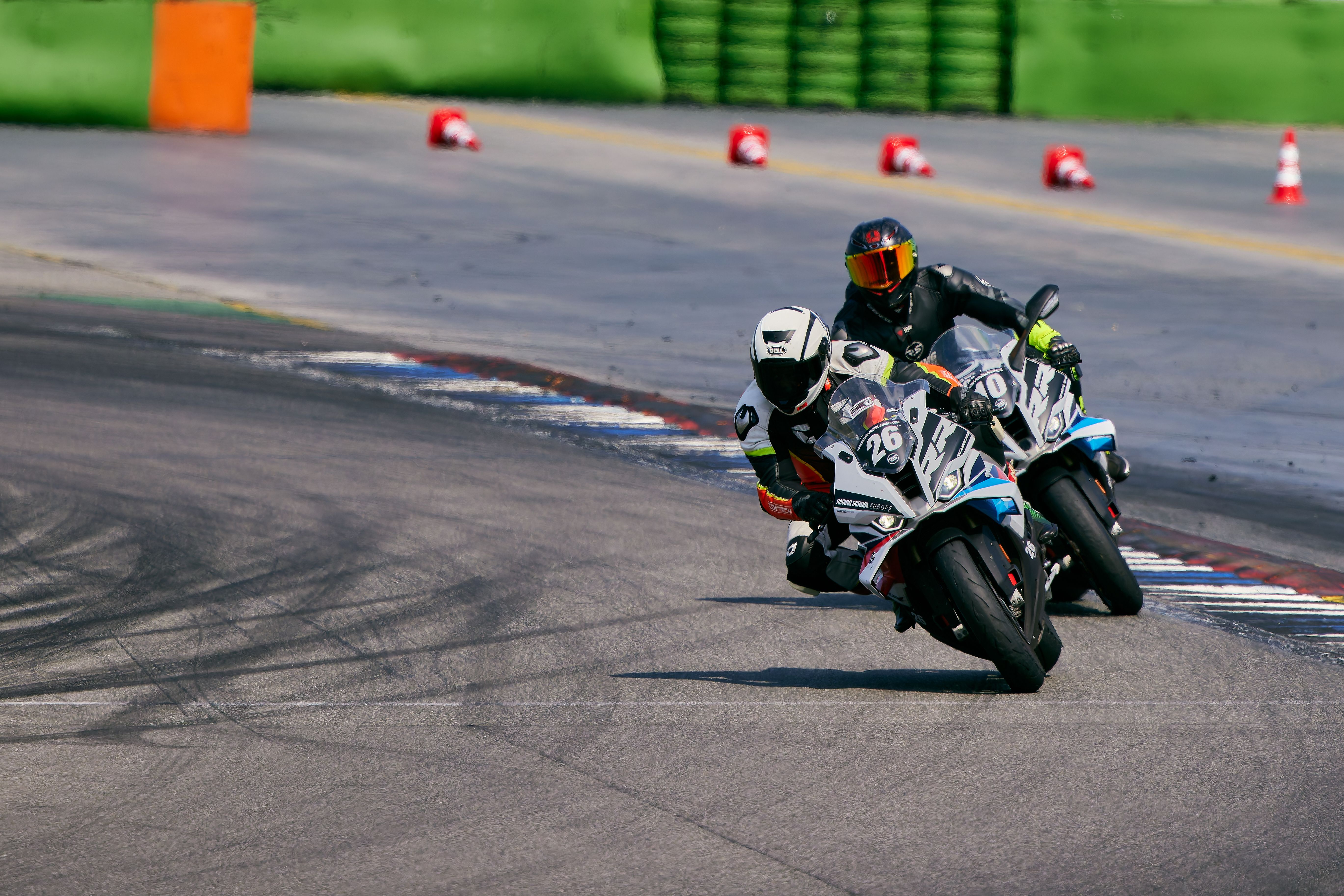 Motorcycle Race at Hockenheim Circuit · Free Stock Photo