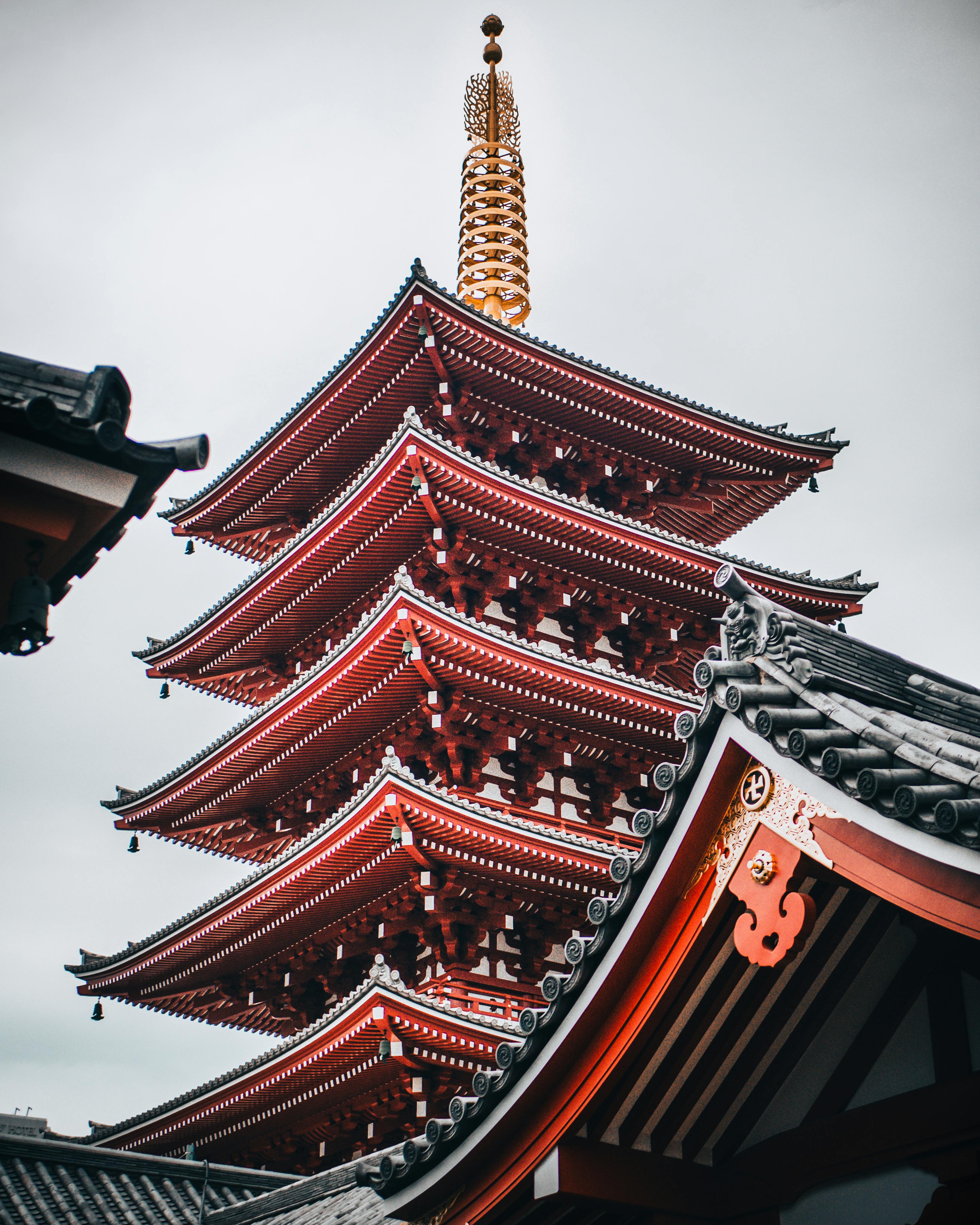 Orange Temple · Free Stock Photo