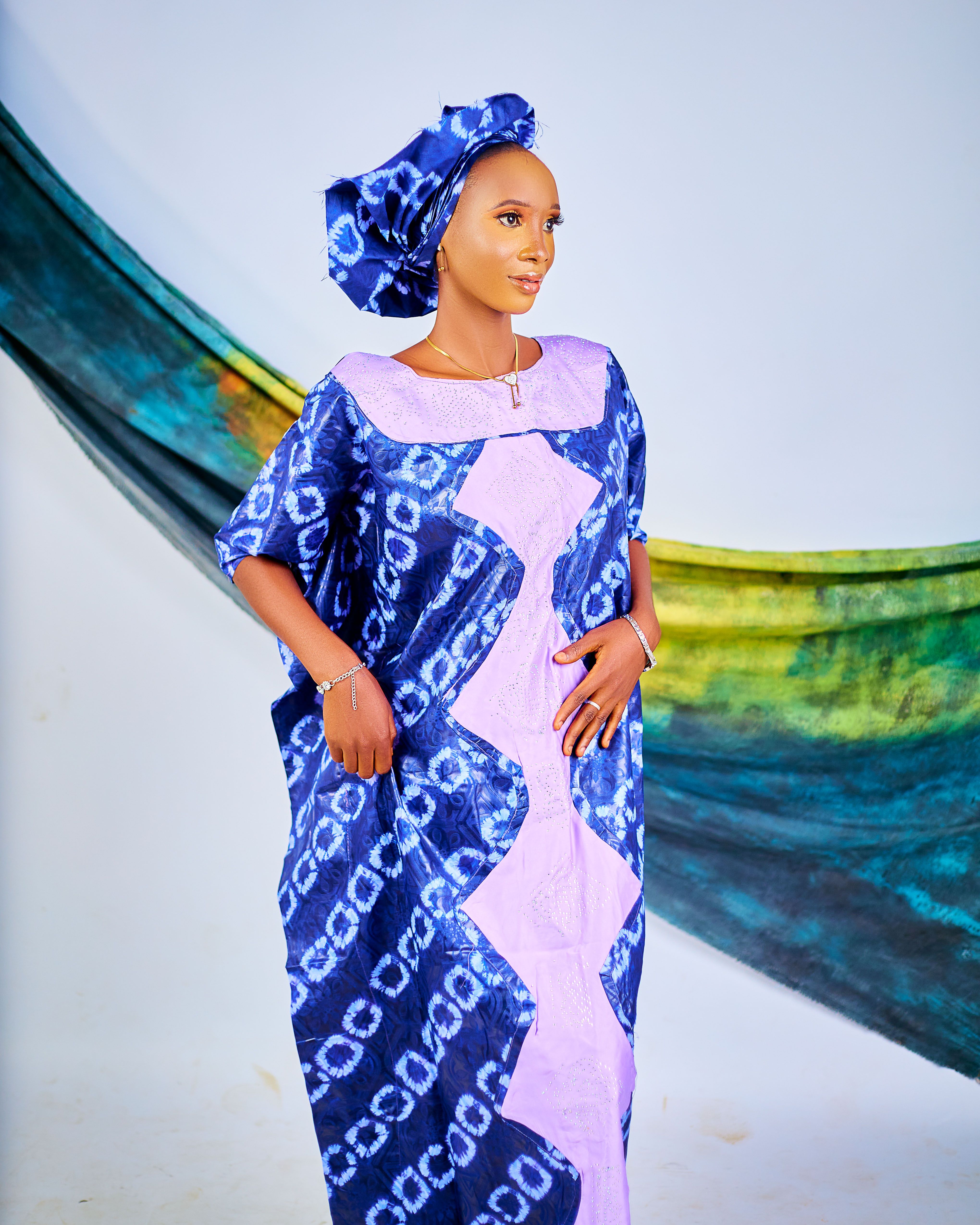 Traditional African Attire with Bold Patterns · Free Stock Photo