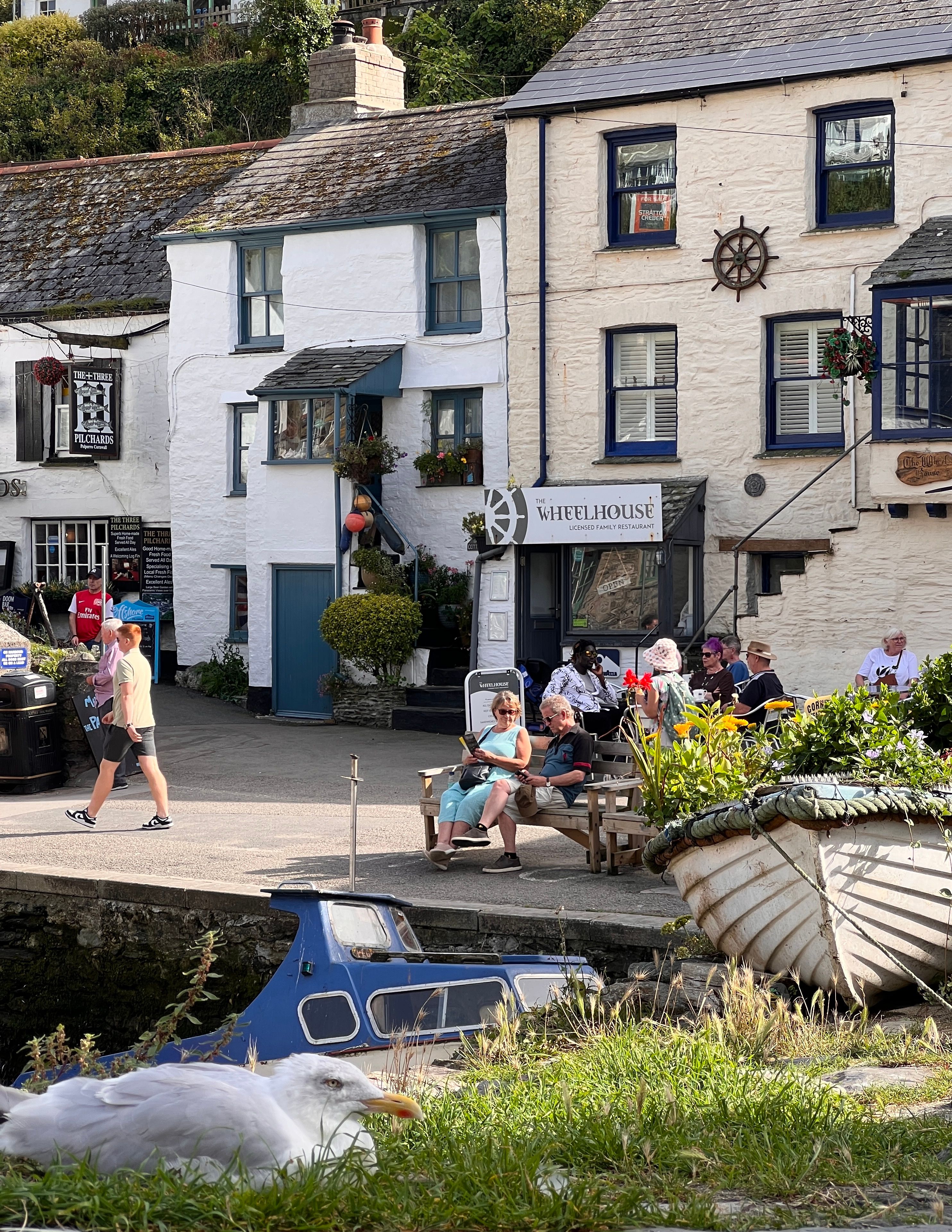 Charming Street Scene in Polperro, UK · Free Stock Photo