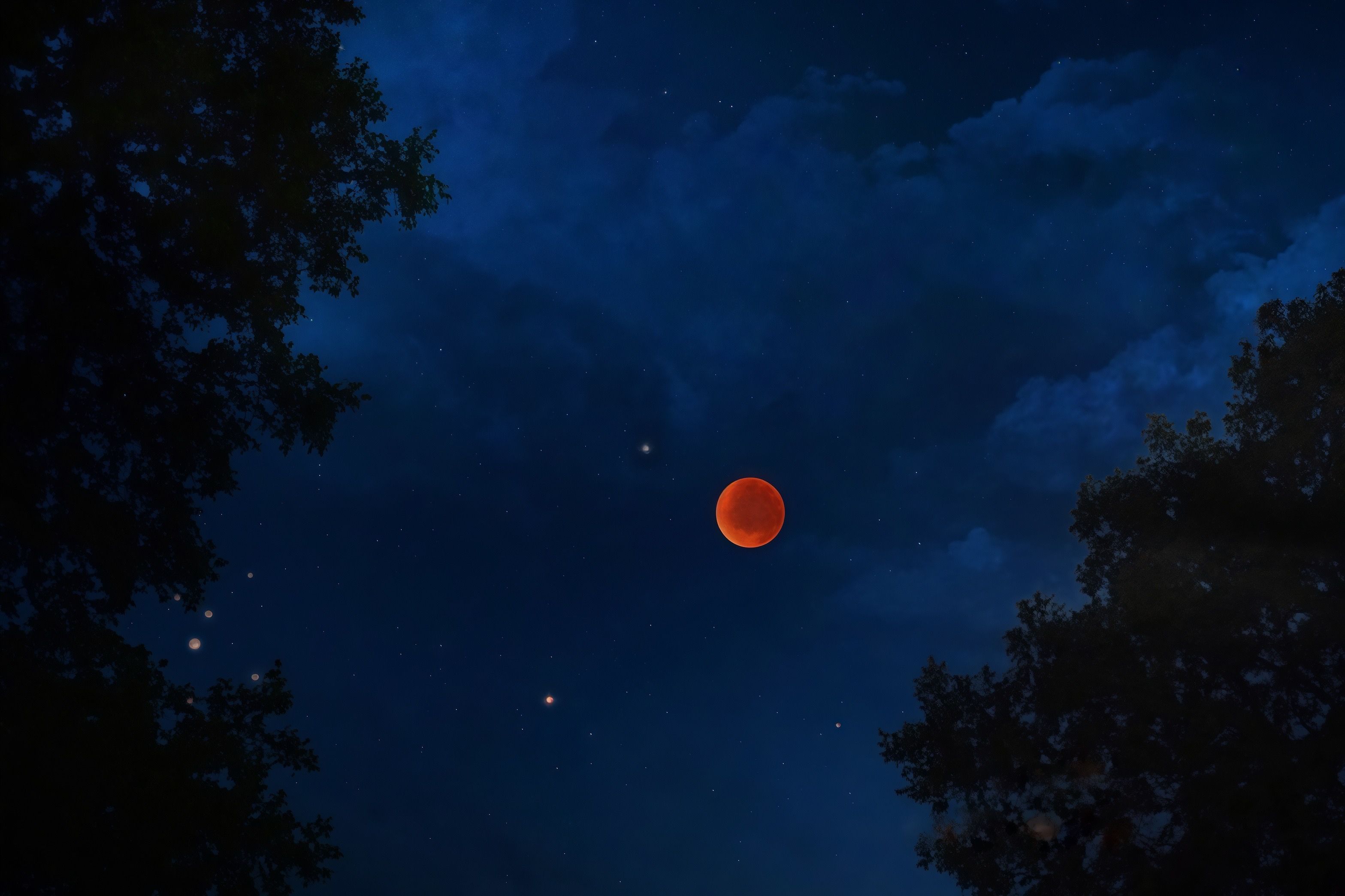 Sun Moon And Stars In The Sky Photos, Download The BEST Free Sun Moon ...
