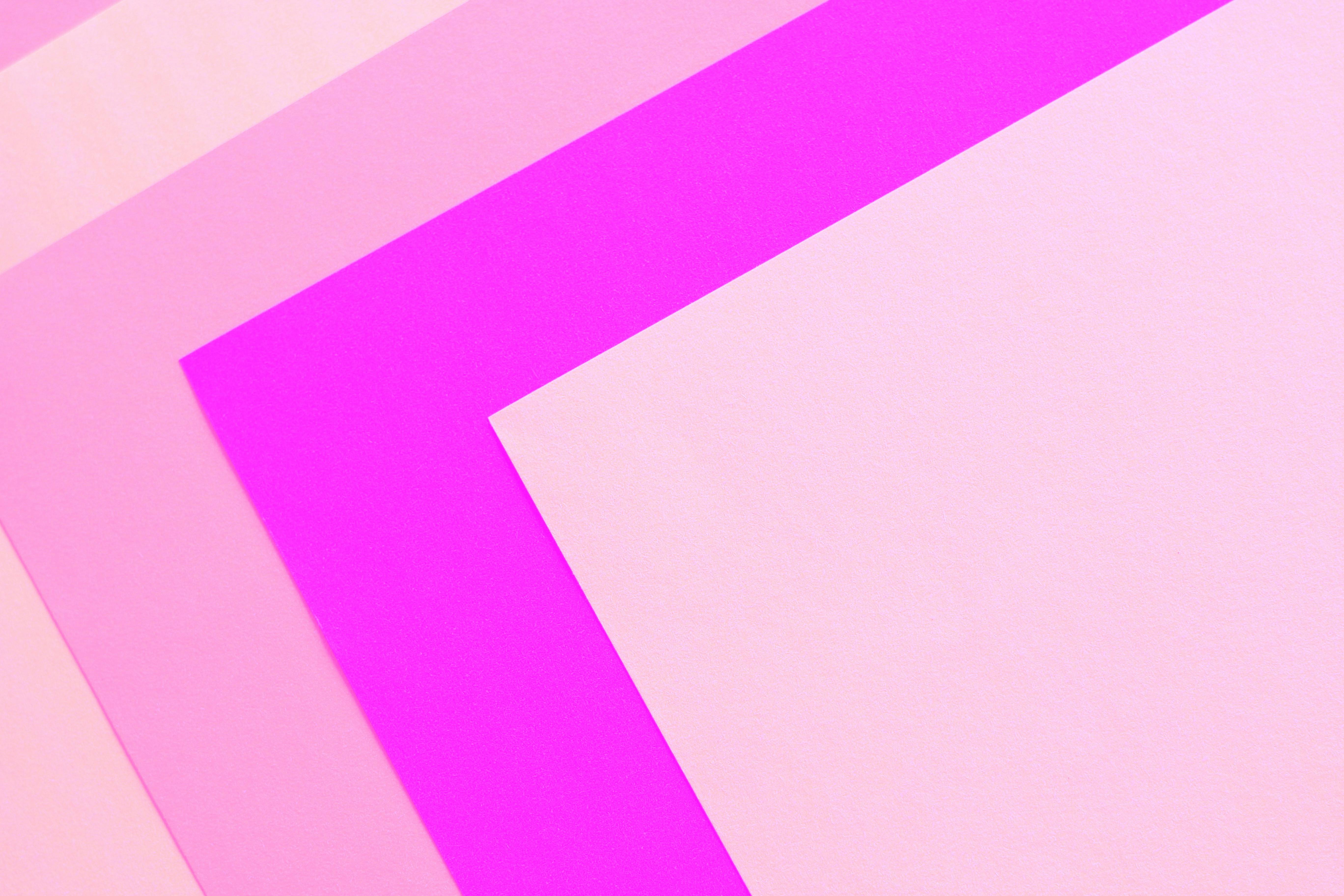Abstract Design with Pink Geometric Patterns · Free Stock Photo