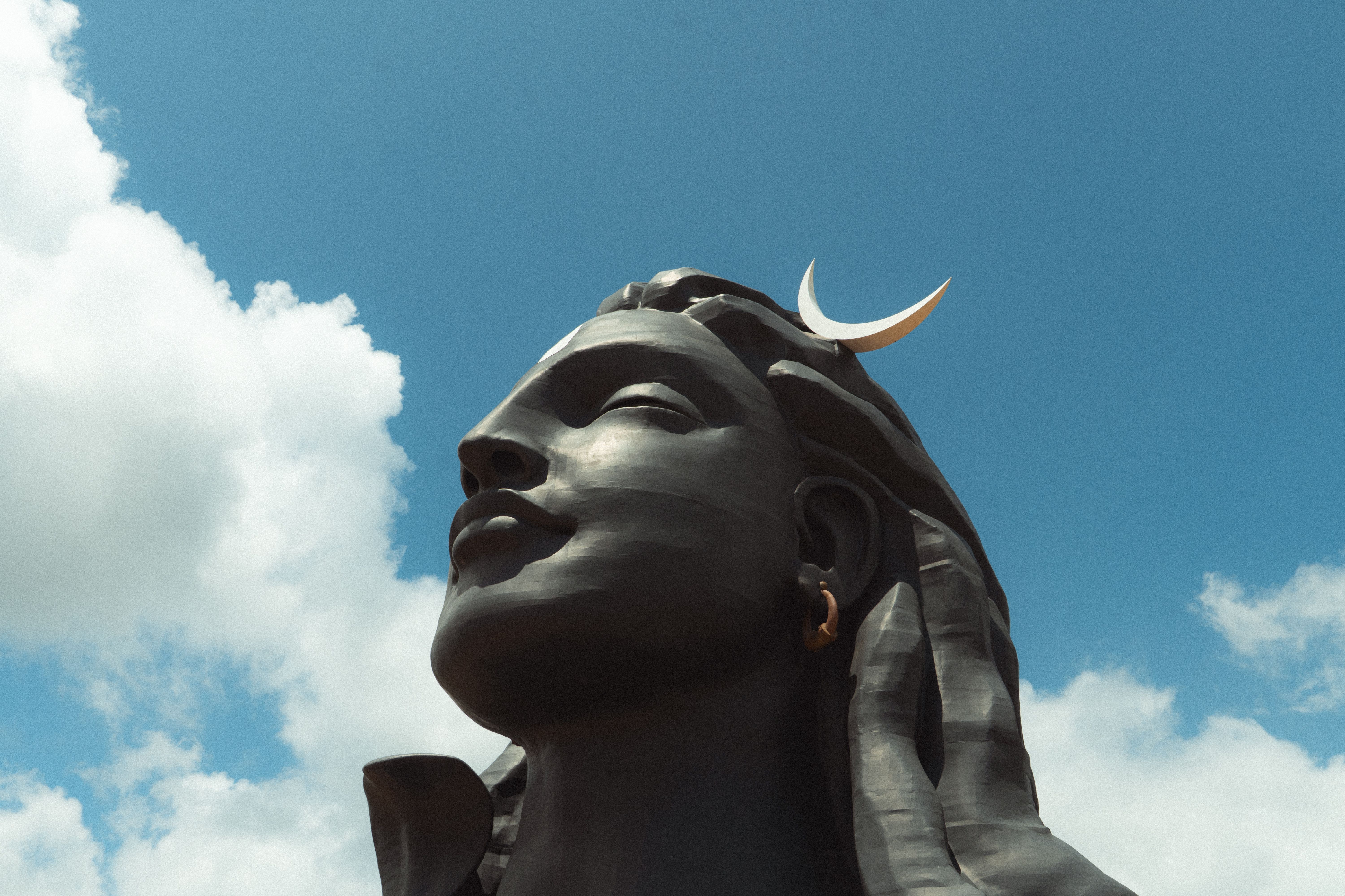 Majestic Adiyogi Shiva Statue in Bengaluru · Free Stock Photo