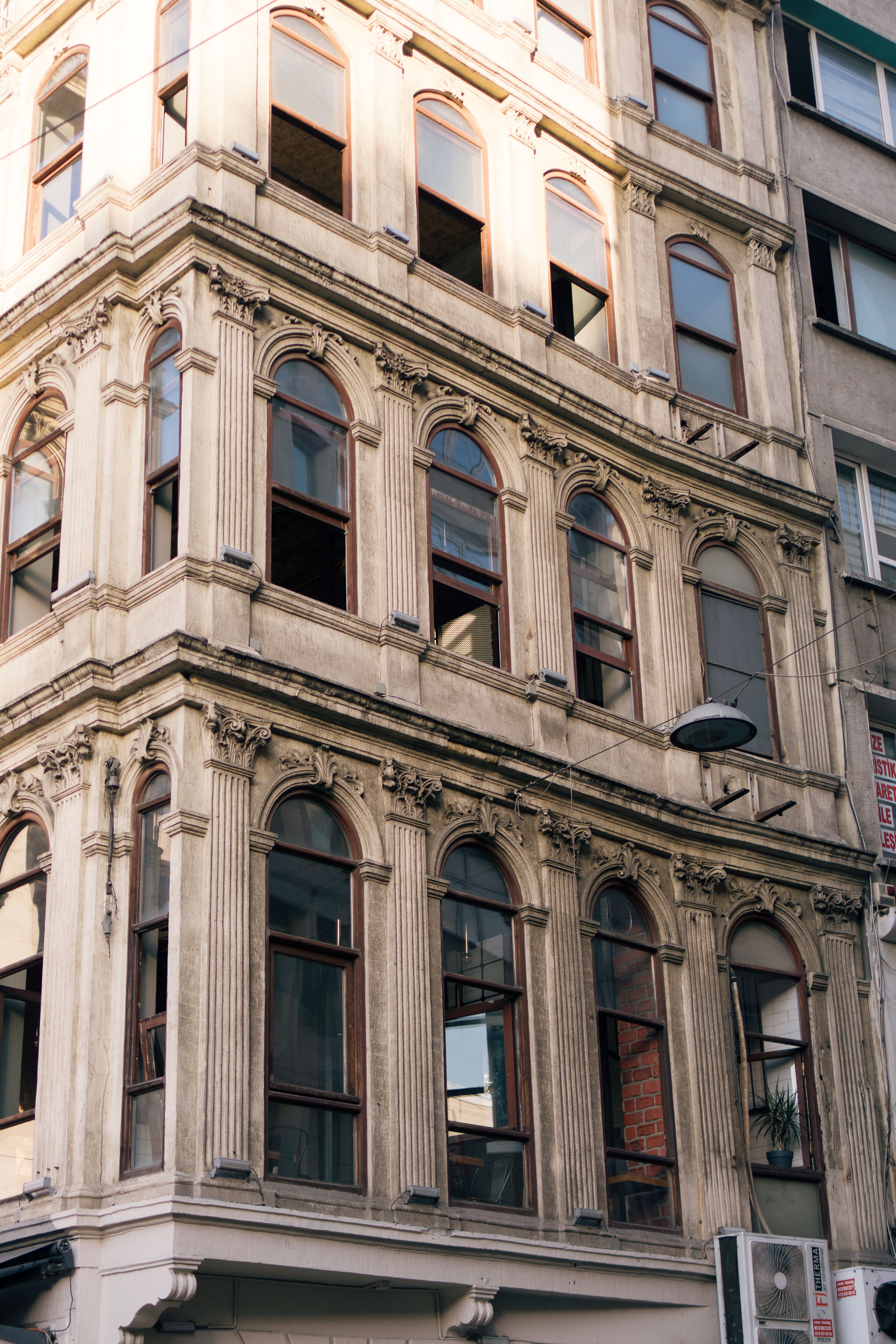 Historic European-Style Building in Istanbul · Free Stock Photo