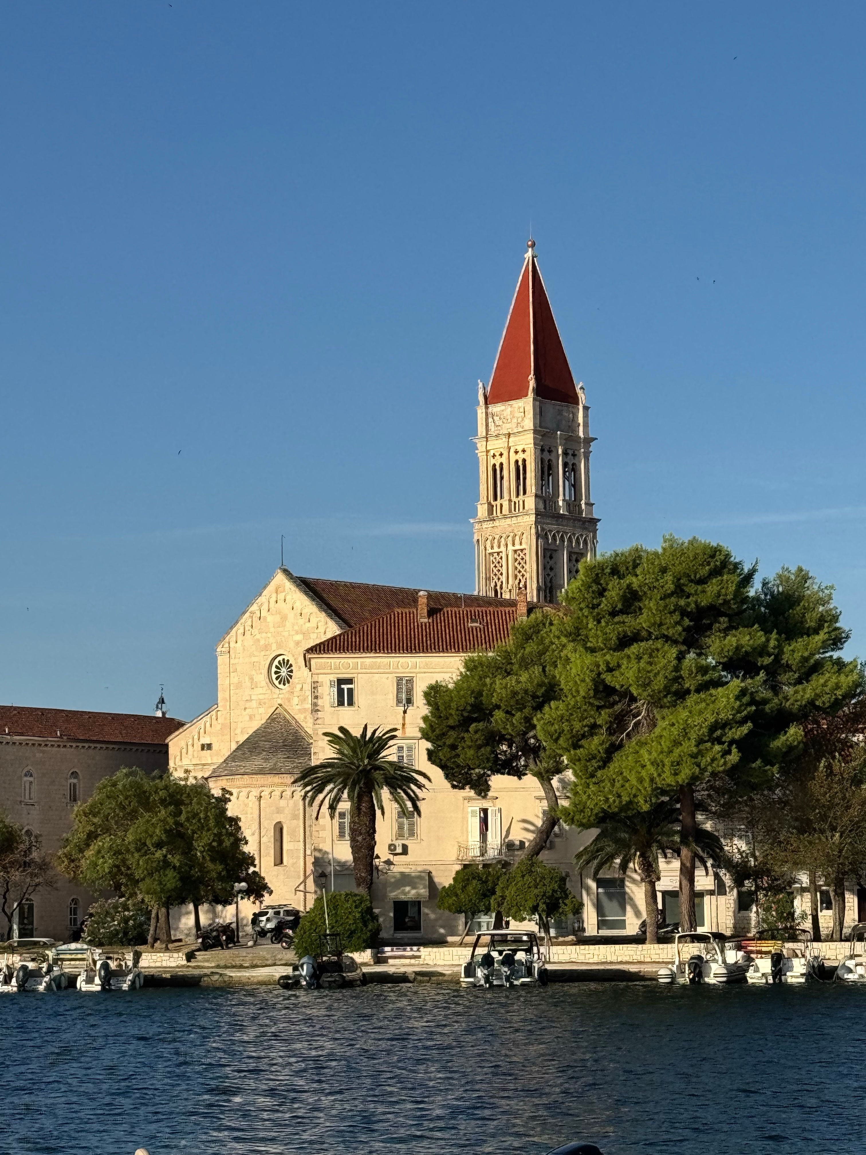 Historic Trogir Cathedral by Waterfront · Free Stock Photo