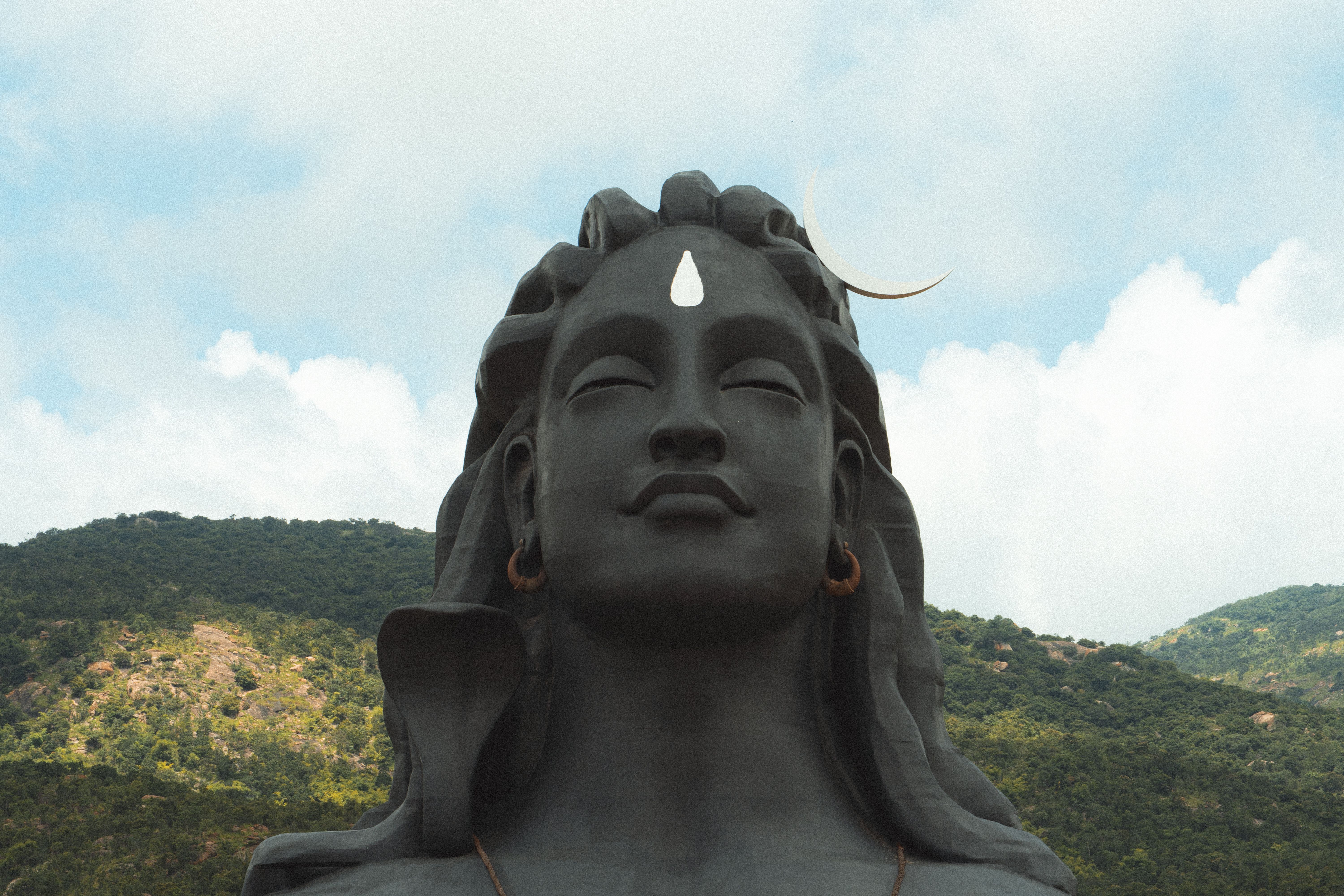 Majestic Adiyogi Shiva Statue in India · Free Stock Photo