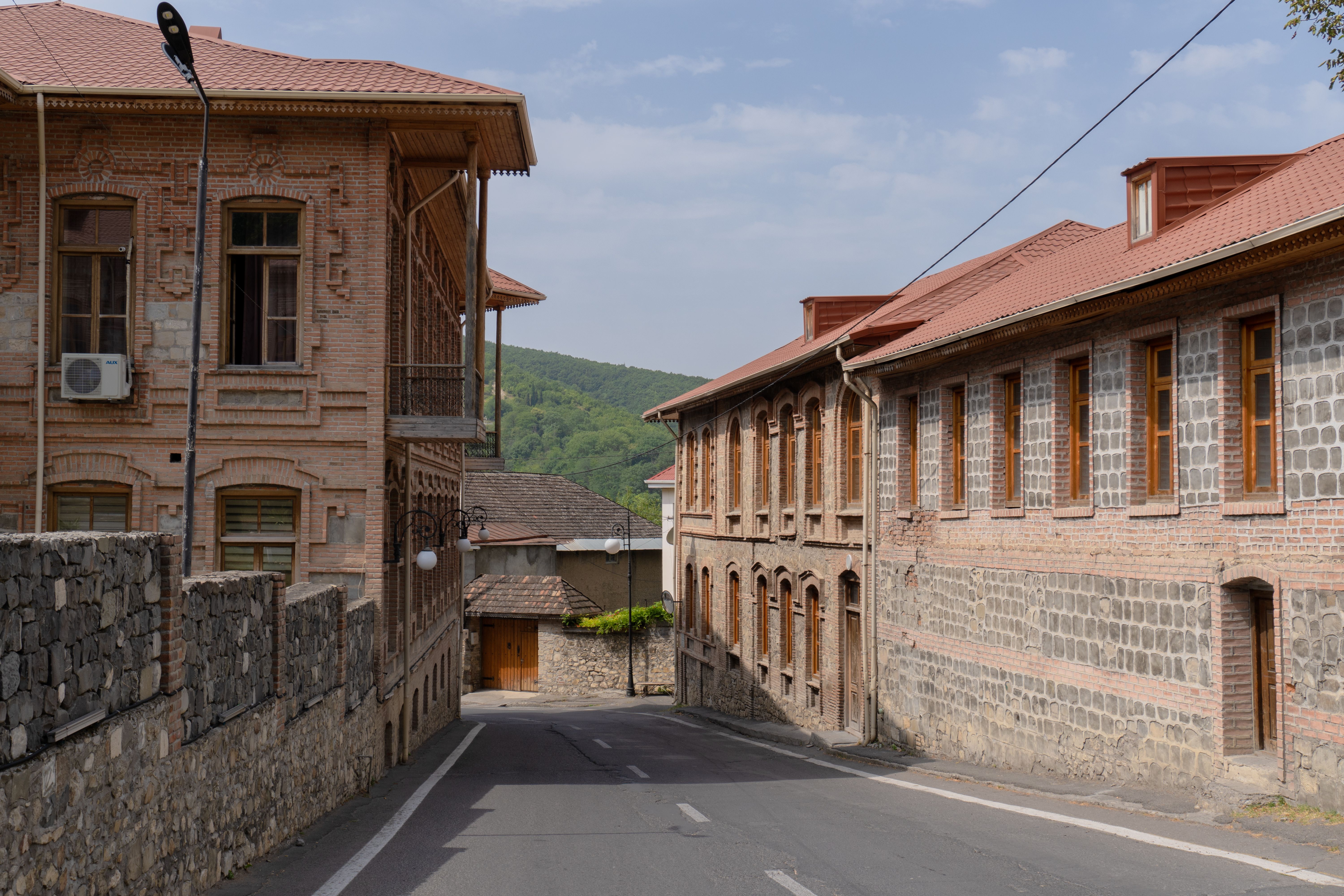 Historic Street View in Sheki, Azerbaijan · Free Stock Photo