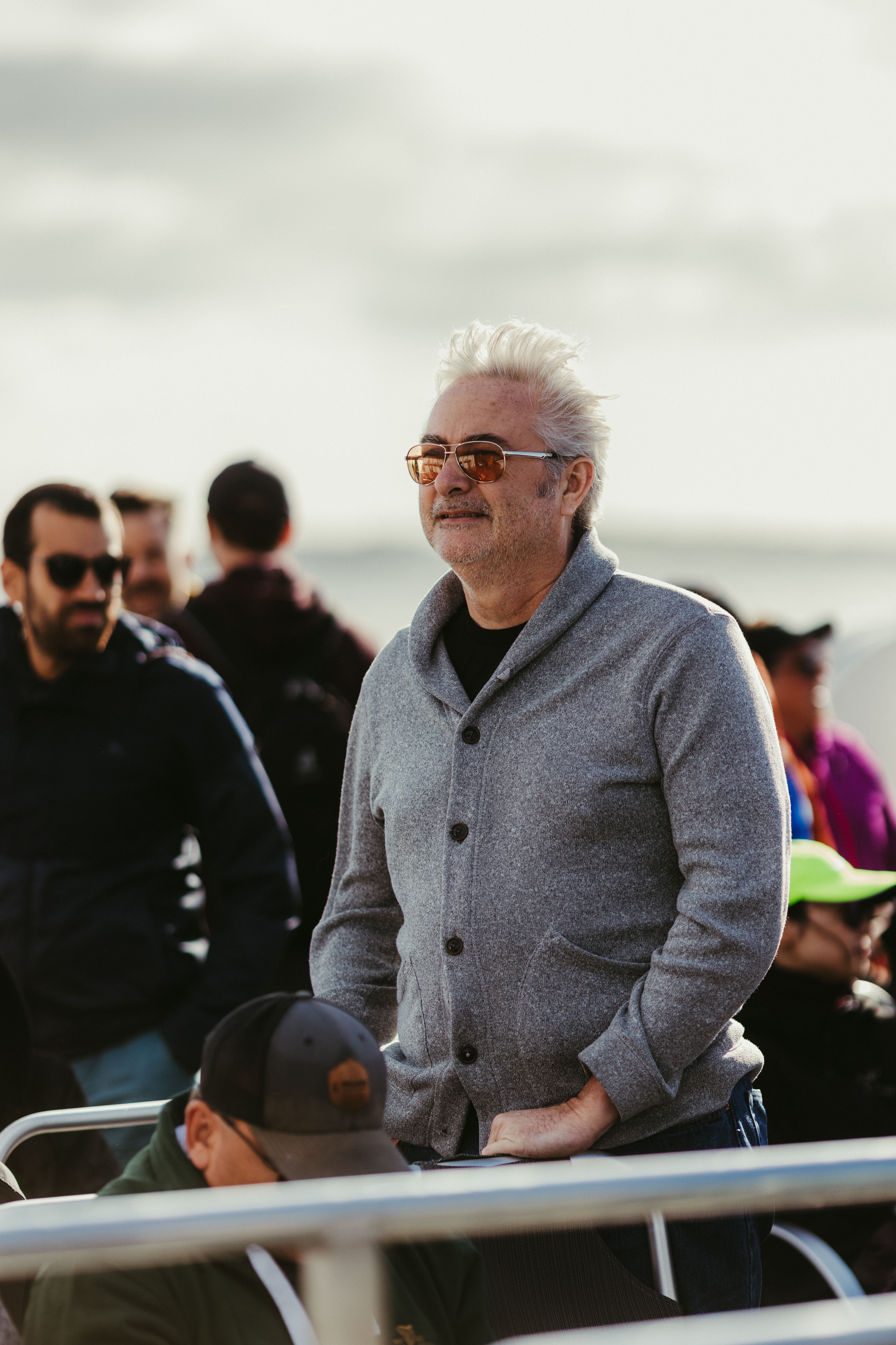 Portrait of Elderly Man in Outdoor Gathering · Free Stock Photo