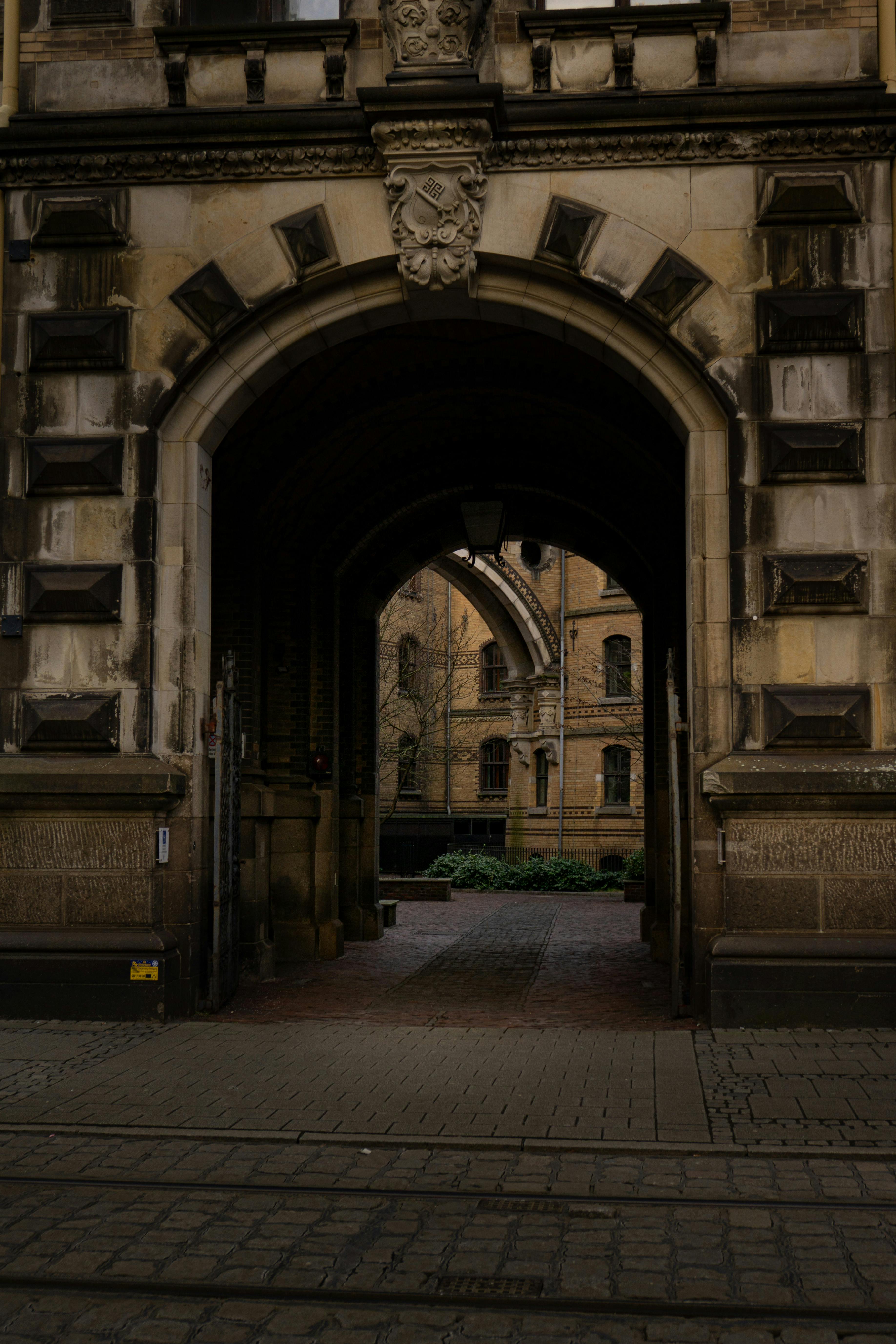 Historic Arched Entrance in Bremen, Germany · Free Stock Photo