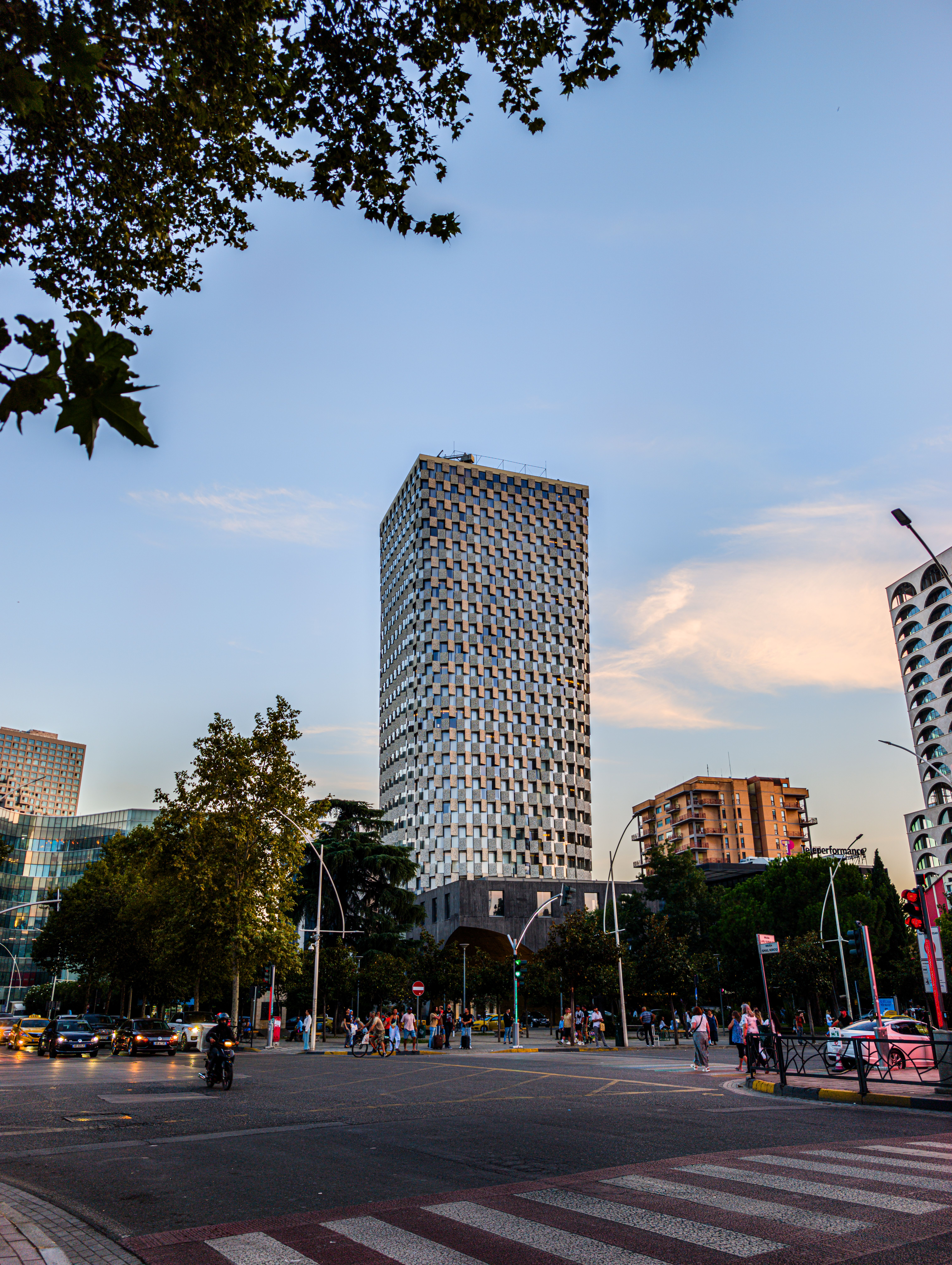 Modern Cityscape of Tirana with Skyscrapers · Free Stock Photo