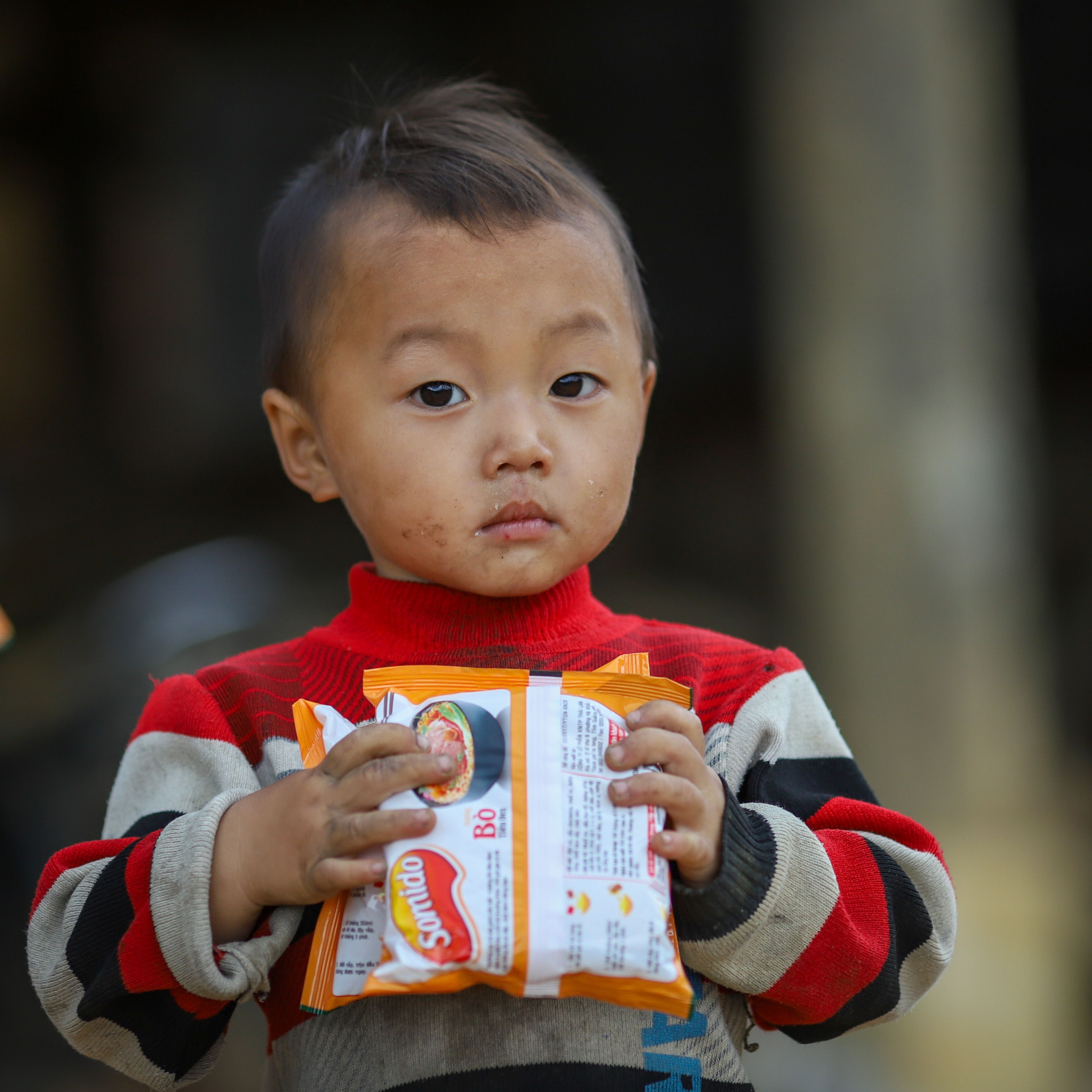 Portrait of a Young Boy in Lào Cai, Vietnam · Free Stock Photo