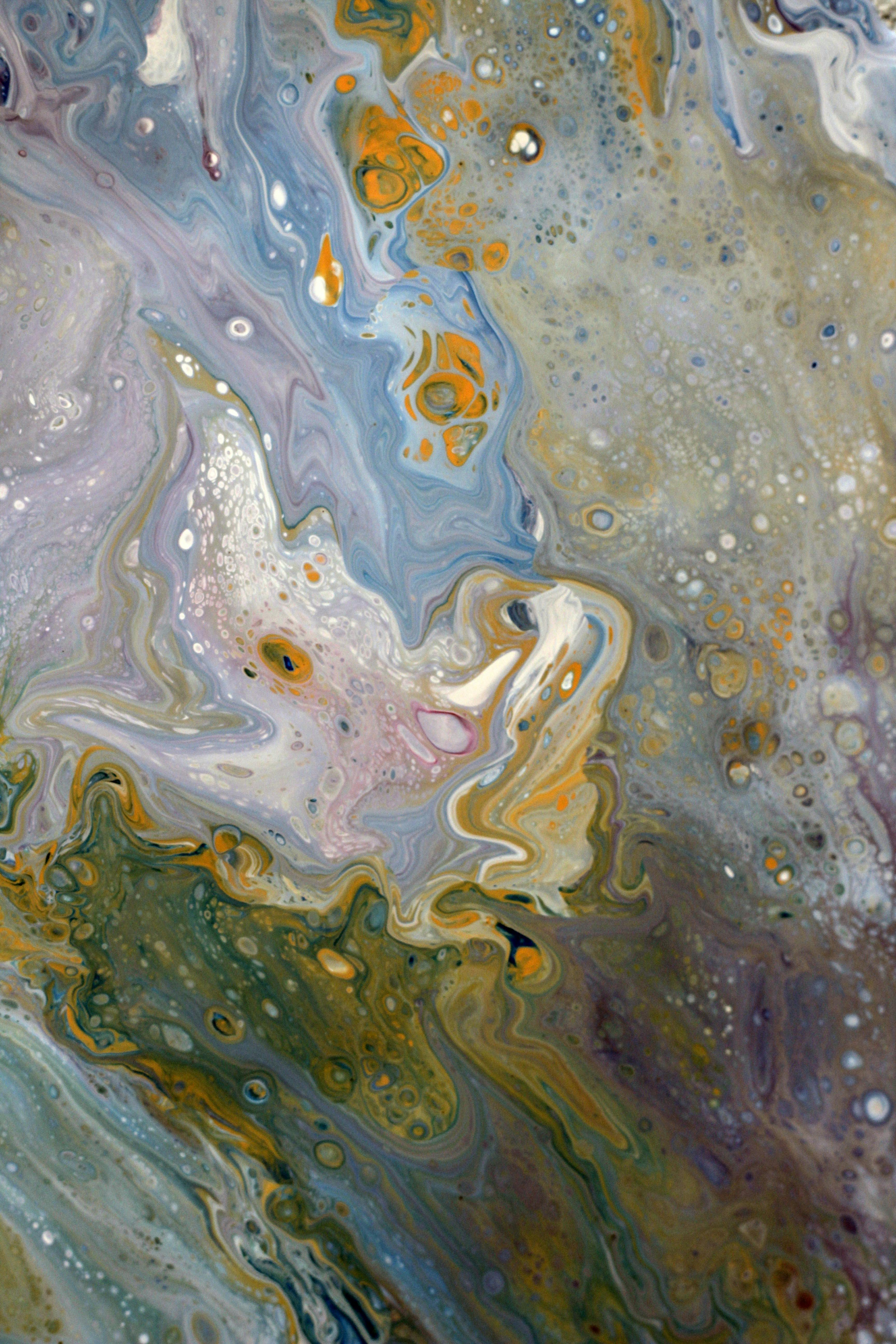 Abstract Fluid Art with Earthy Tones · Free Stock Photo