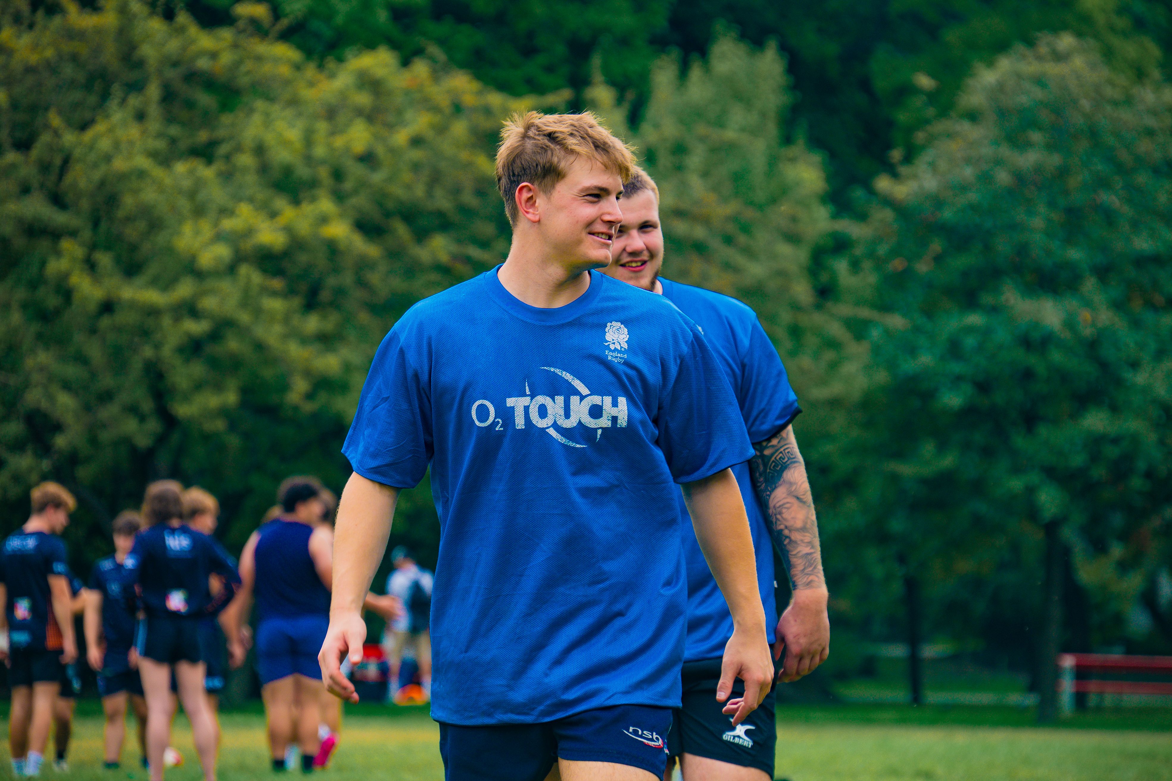 Rugby Practice Session in Green Park Outdoors · Free Stock Photo