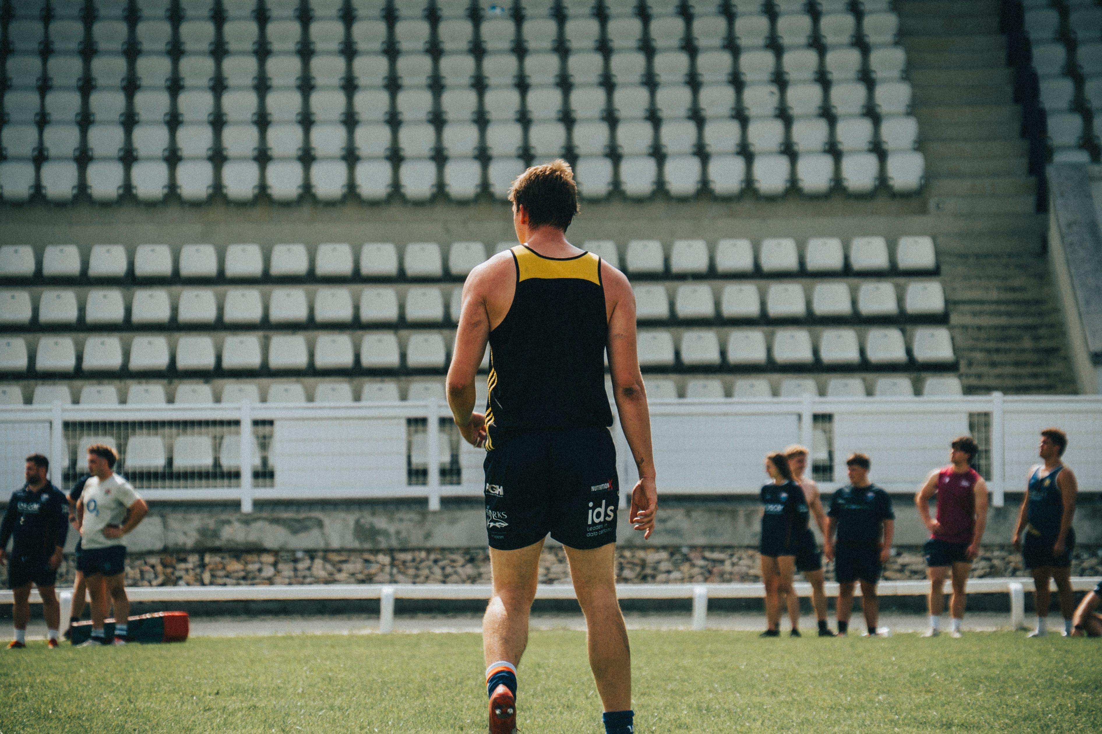 Rugby Training Session in Budapest Stadium · Free Stock Photo