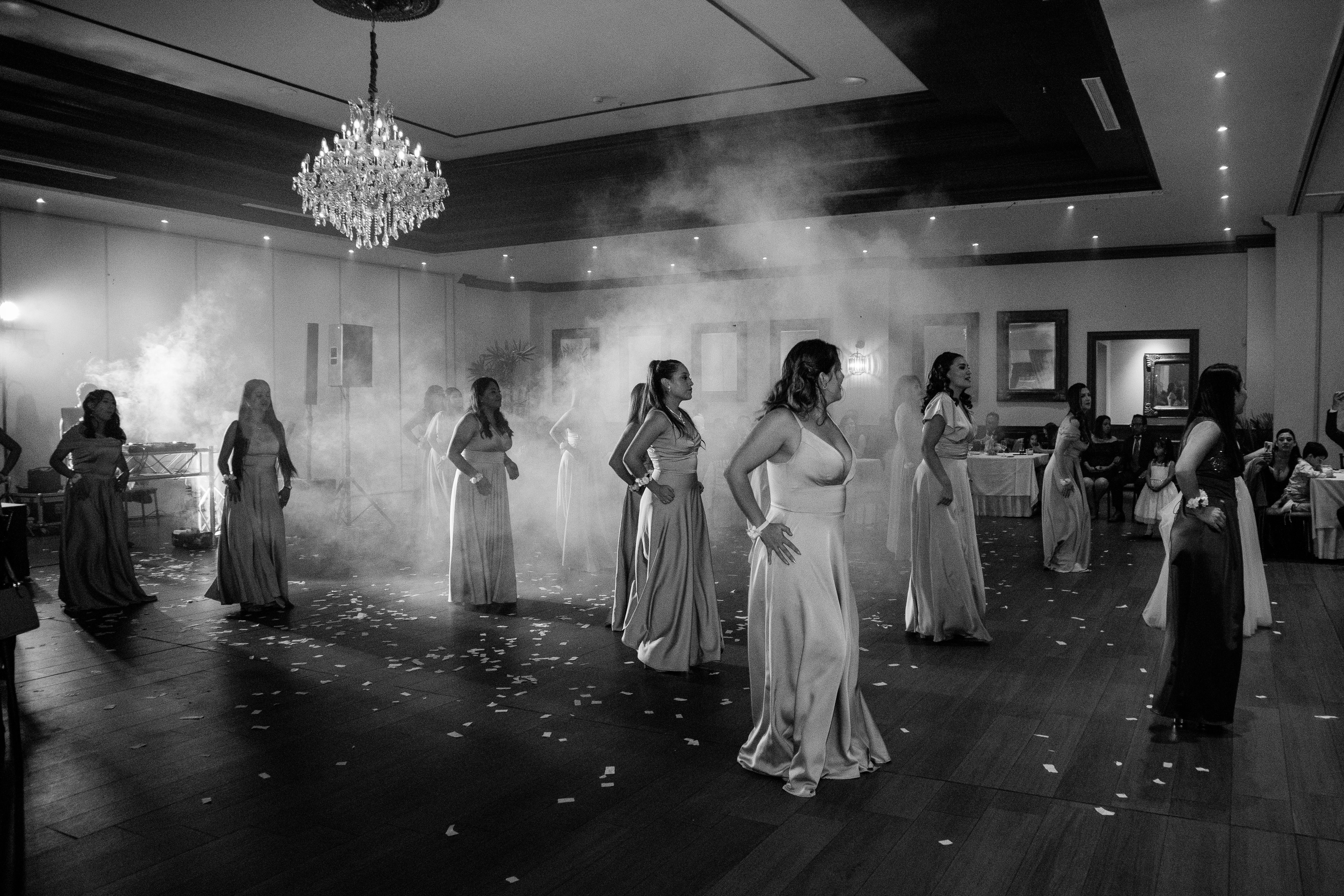 Elegant Ballroom Dance Event with Mist Effects · Free Stock Photo