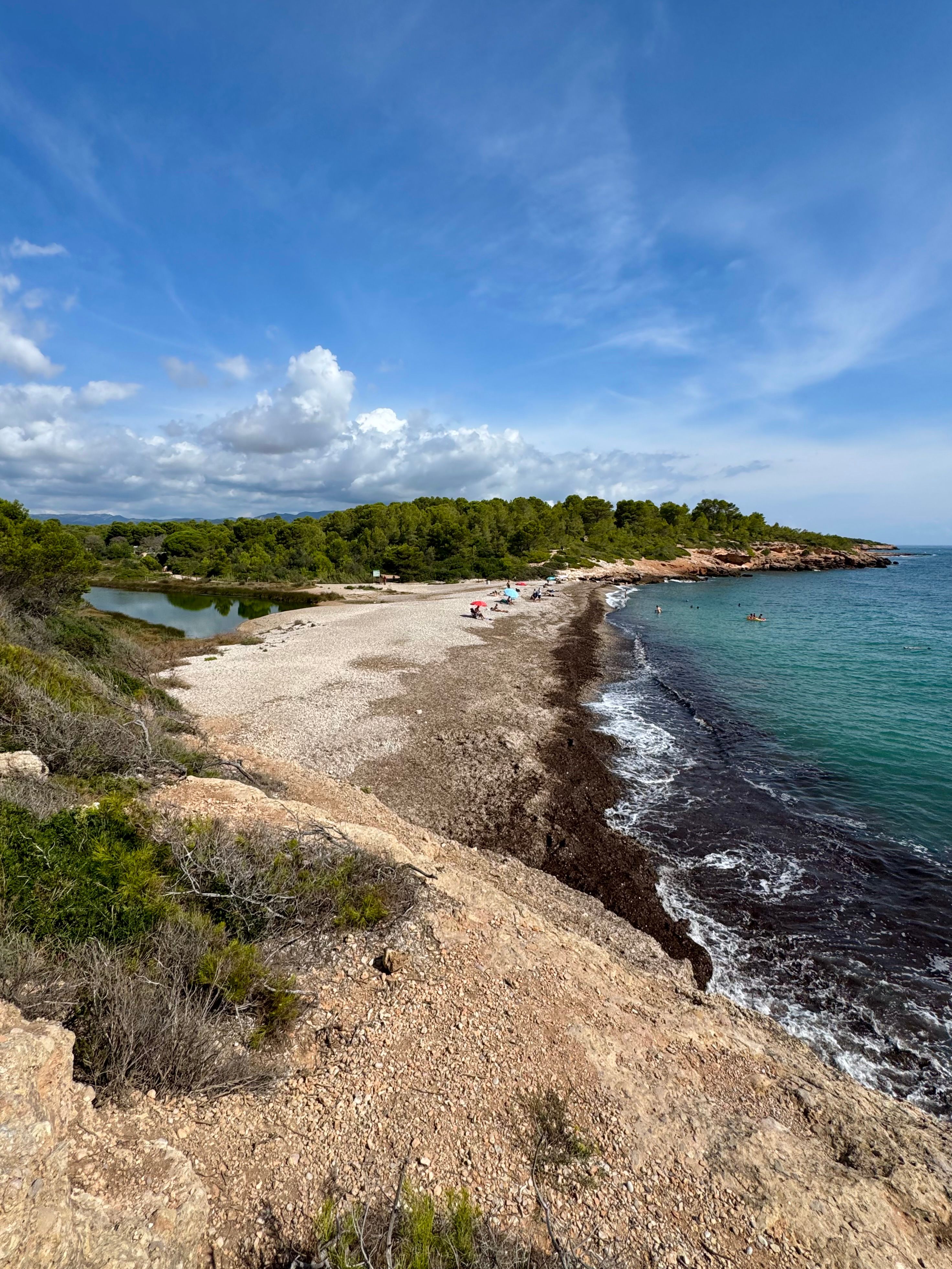 Scenic Mediterranean Beach on a Sunny Day · Free Stock Photo