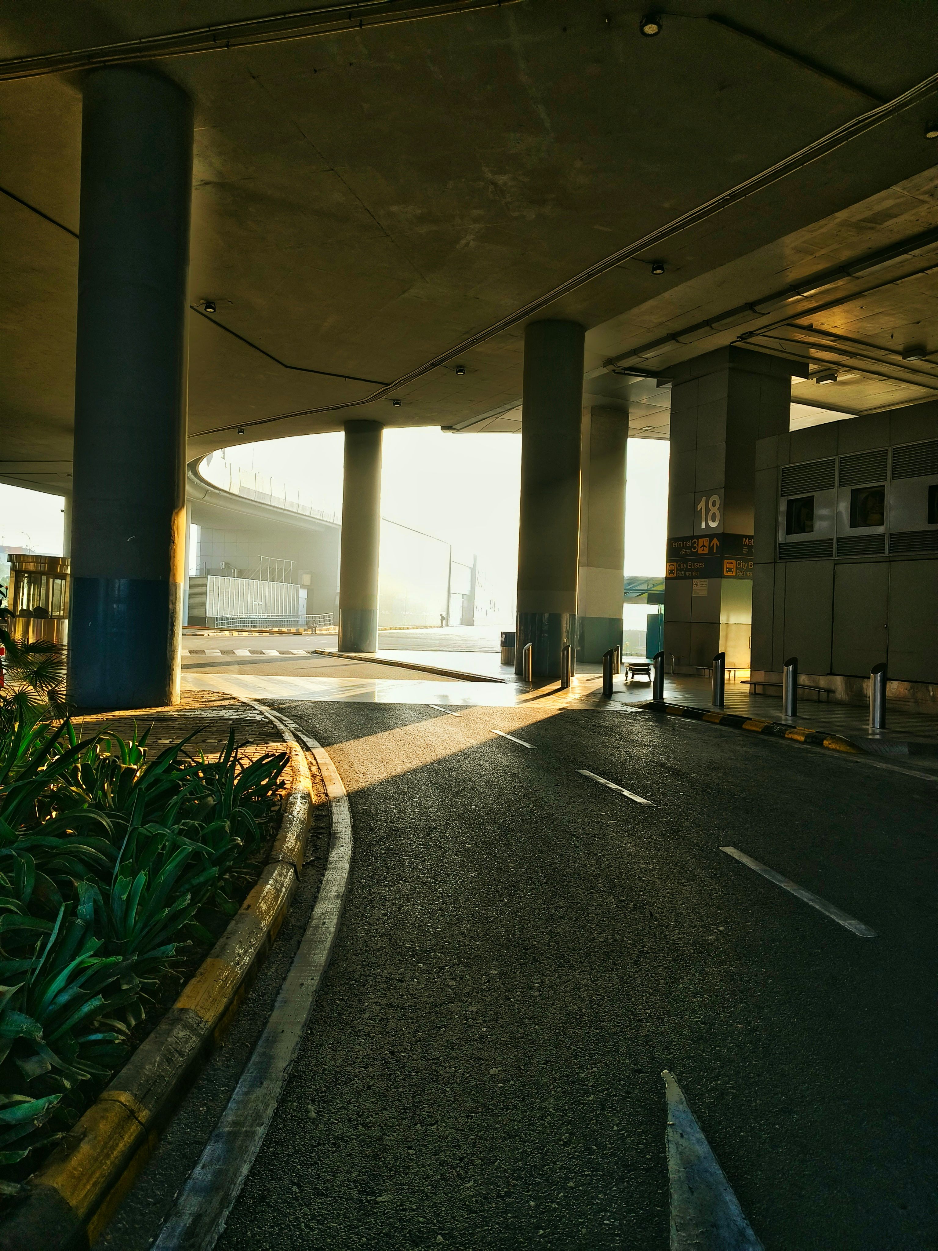 Urban Underpass with Morning Sunlight · Free Stock Photo