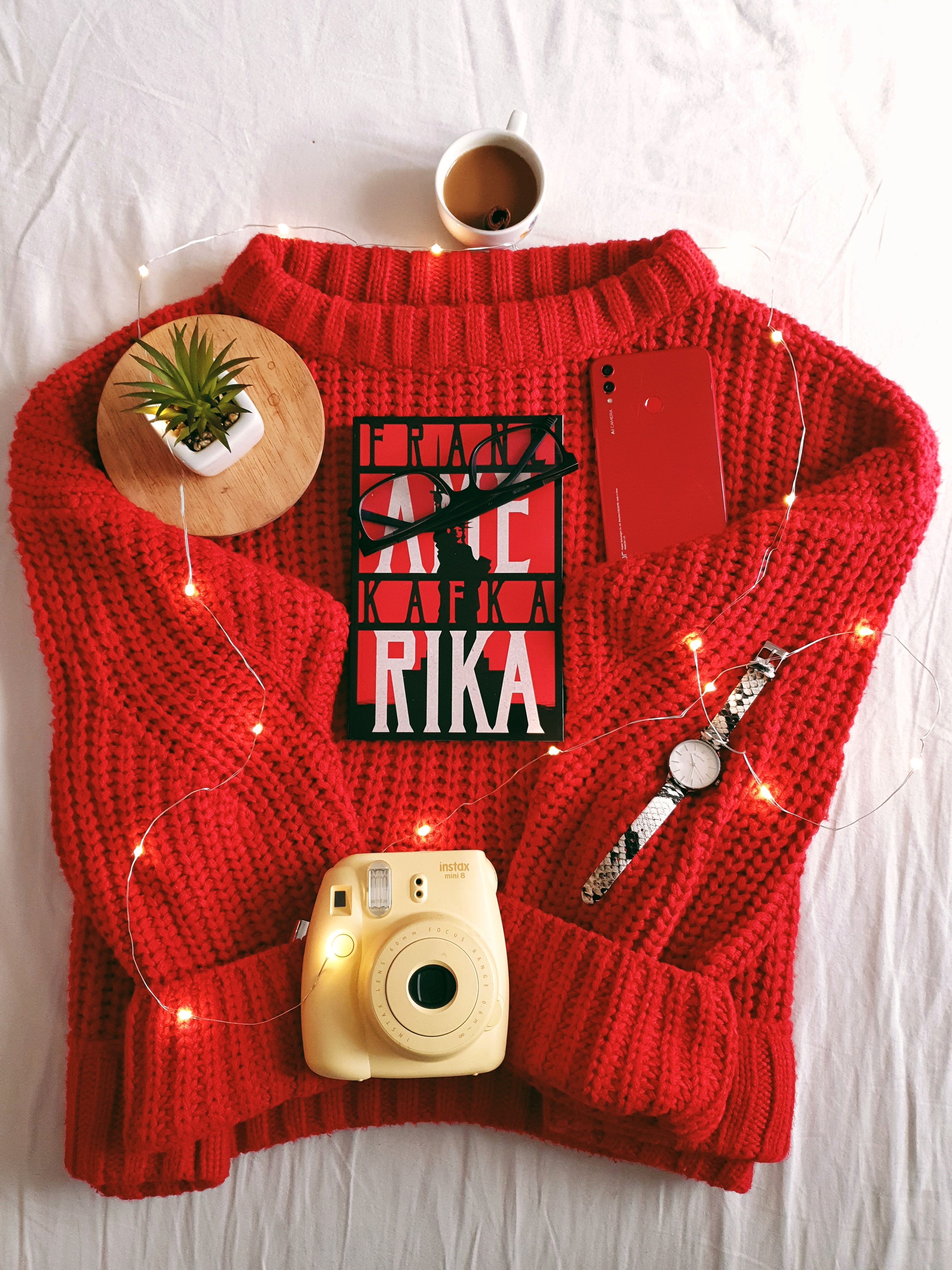 Red Sweater · Free Stock Photo
