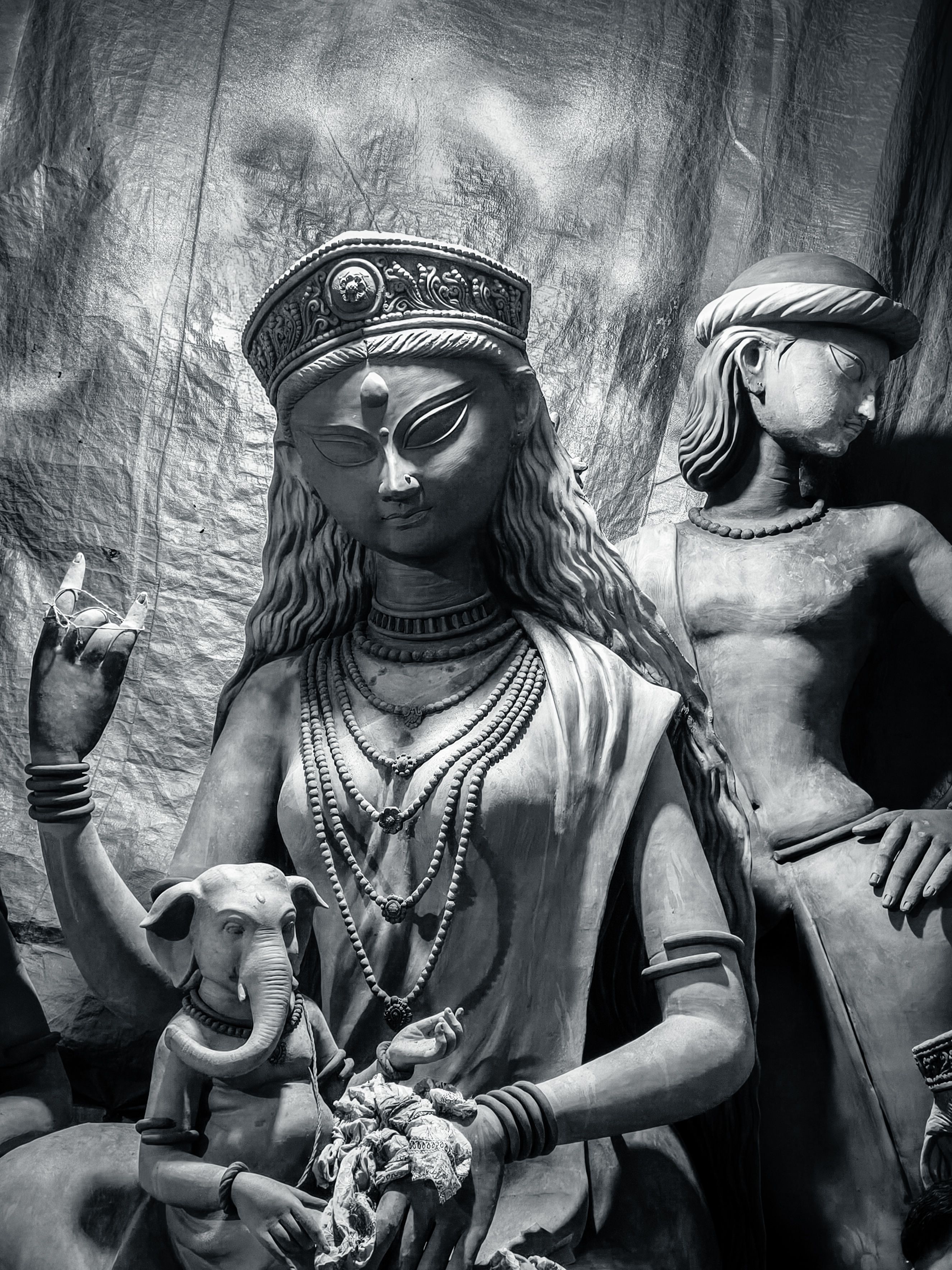 Intricate Clay Sculptures of Deities in Kolkata · Free Stock Photo