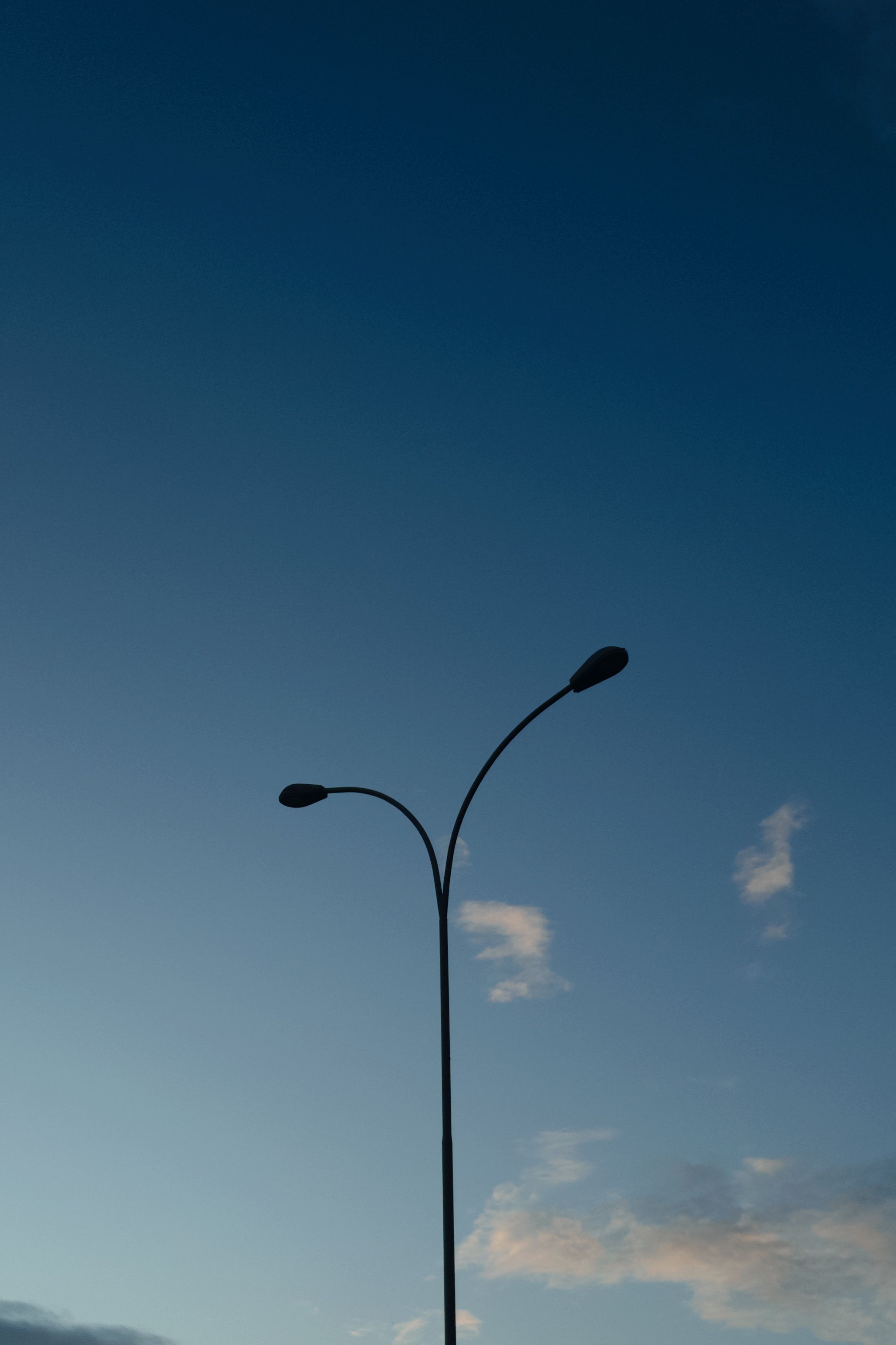 Street Lamp Against Evening Sky · Free Stock Photo