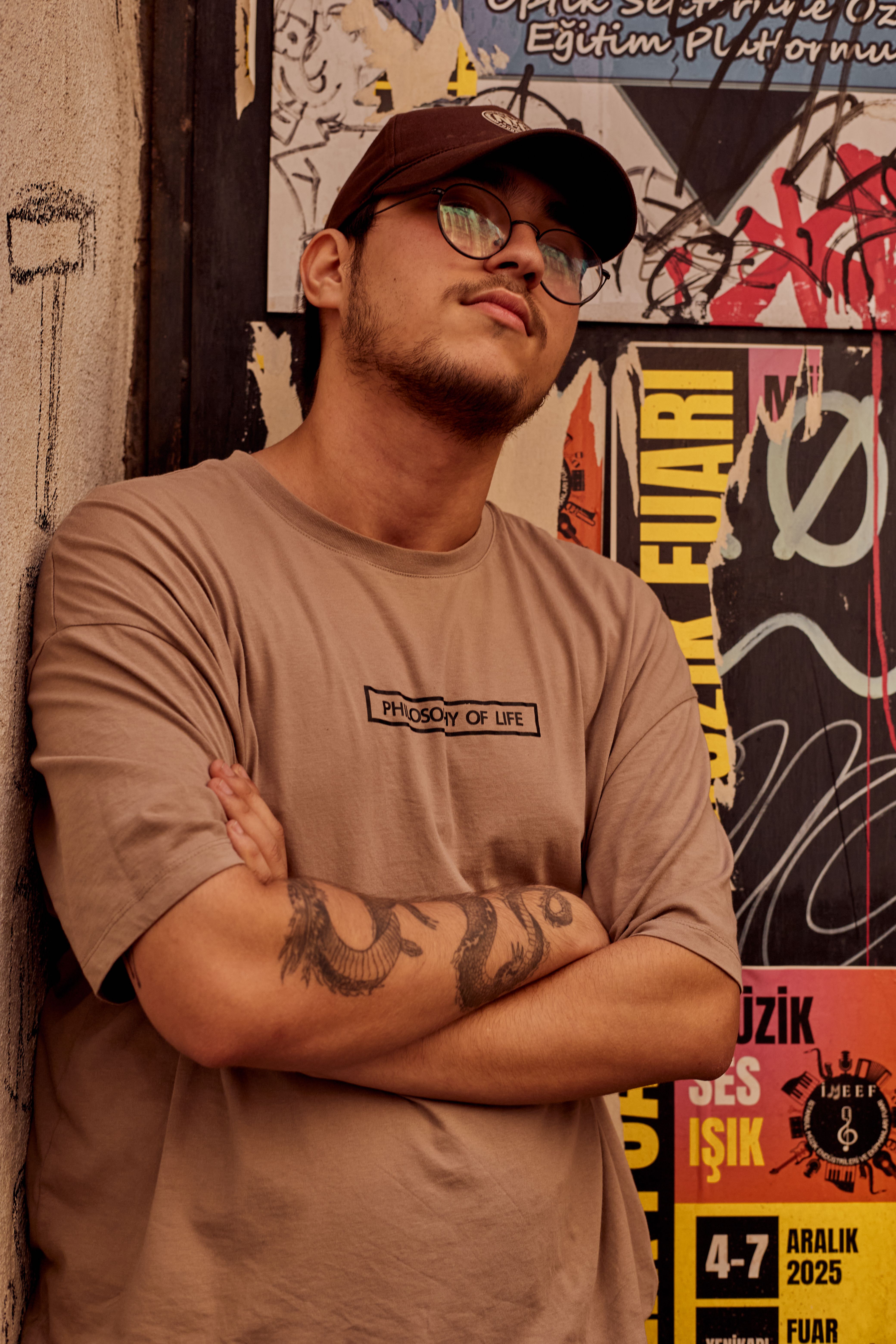 Trendy Young Man in Urban Istanbul Street Scene · Free Stock Photo
