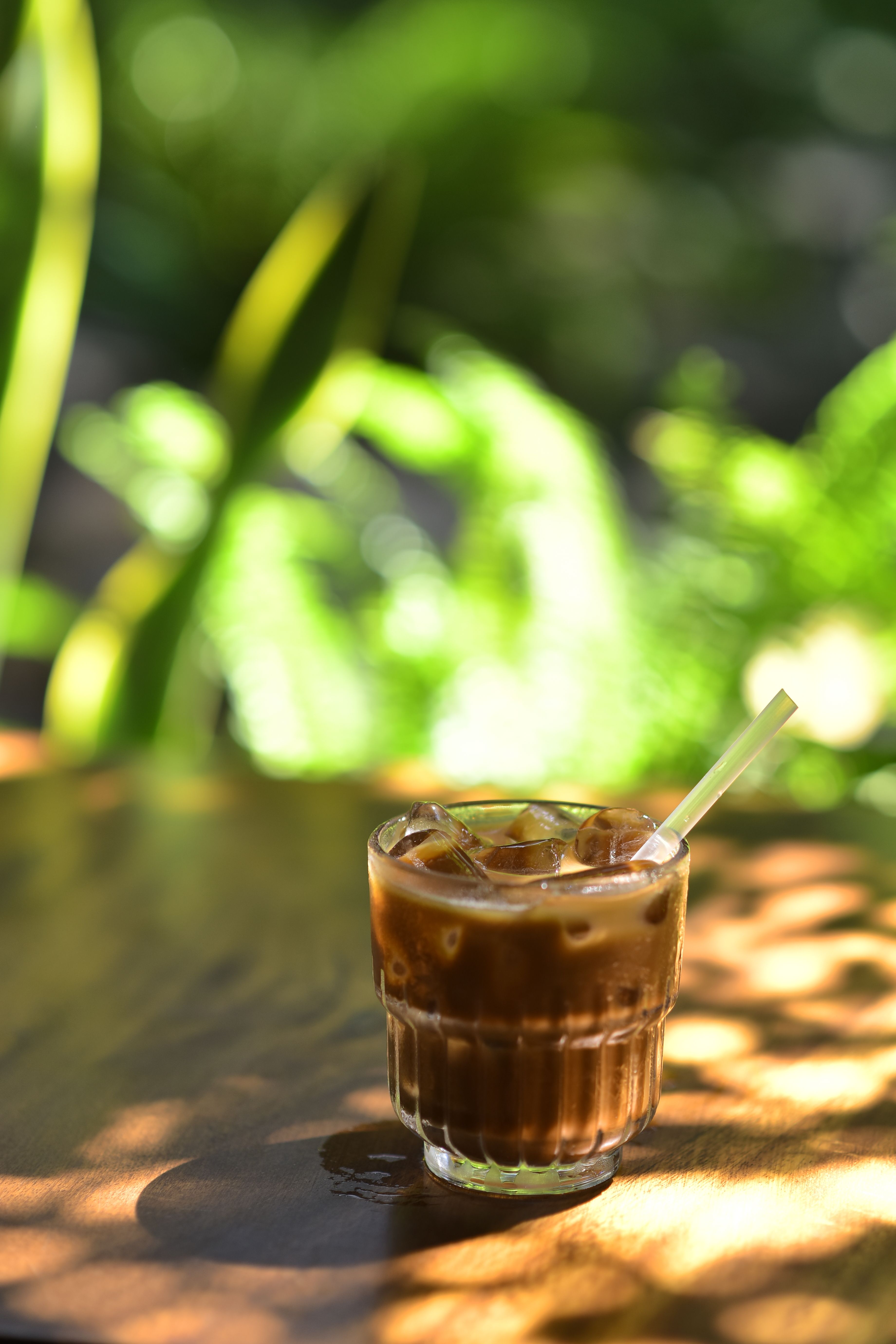 Refreshing Iced Coffee on a Sunny Day · Free Stock Photo