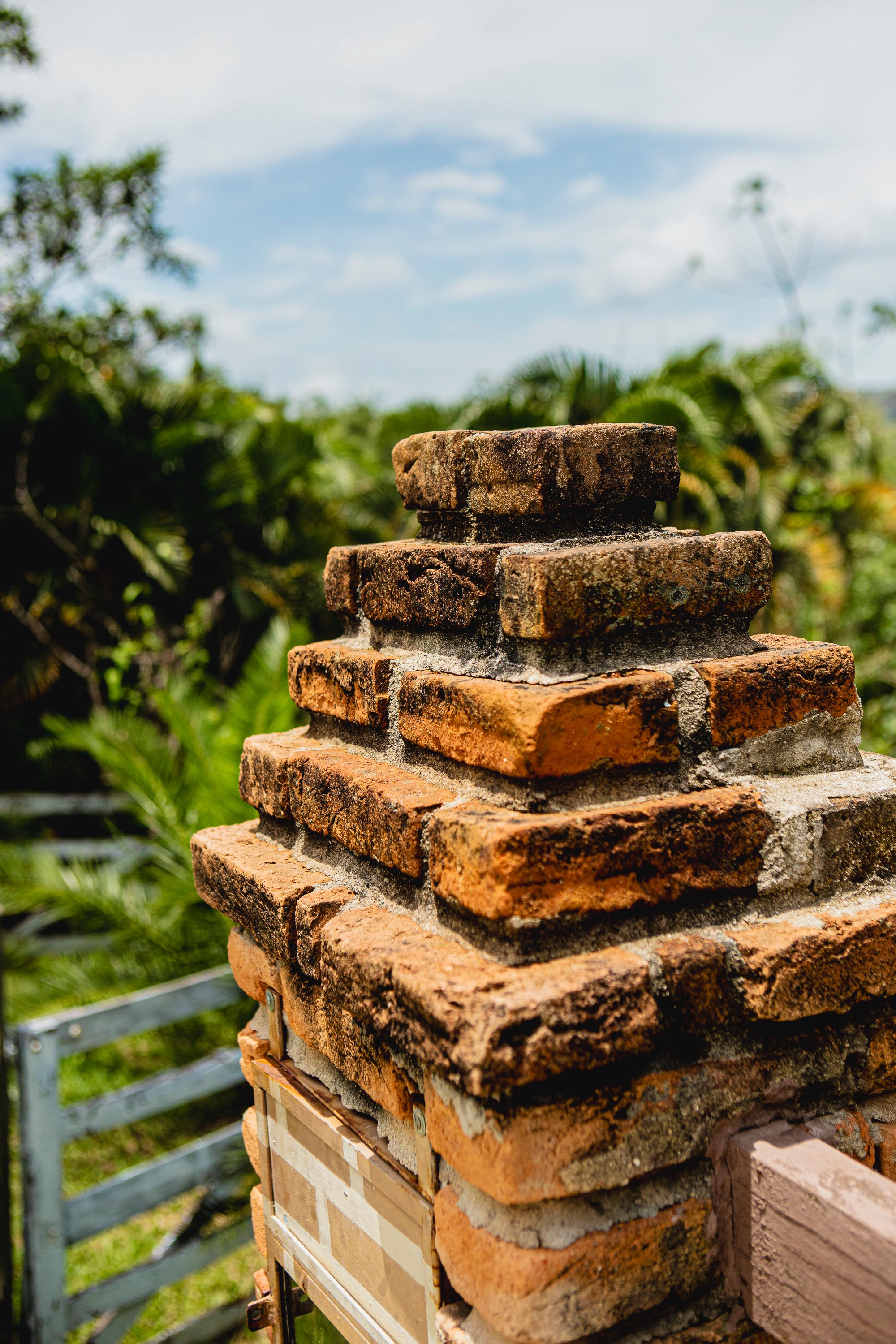 Rustic Brick Structure in Lush Brazilian Forest · Free Stock Photo