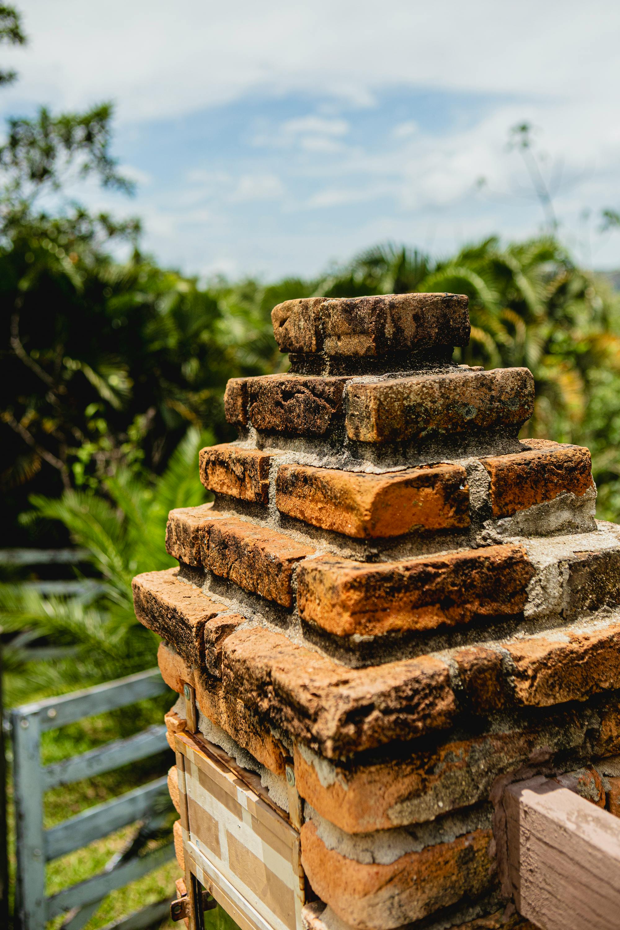 Rustic Brick Structure in Lush Brazilian Forest · Free Stock Photo