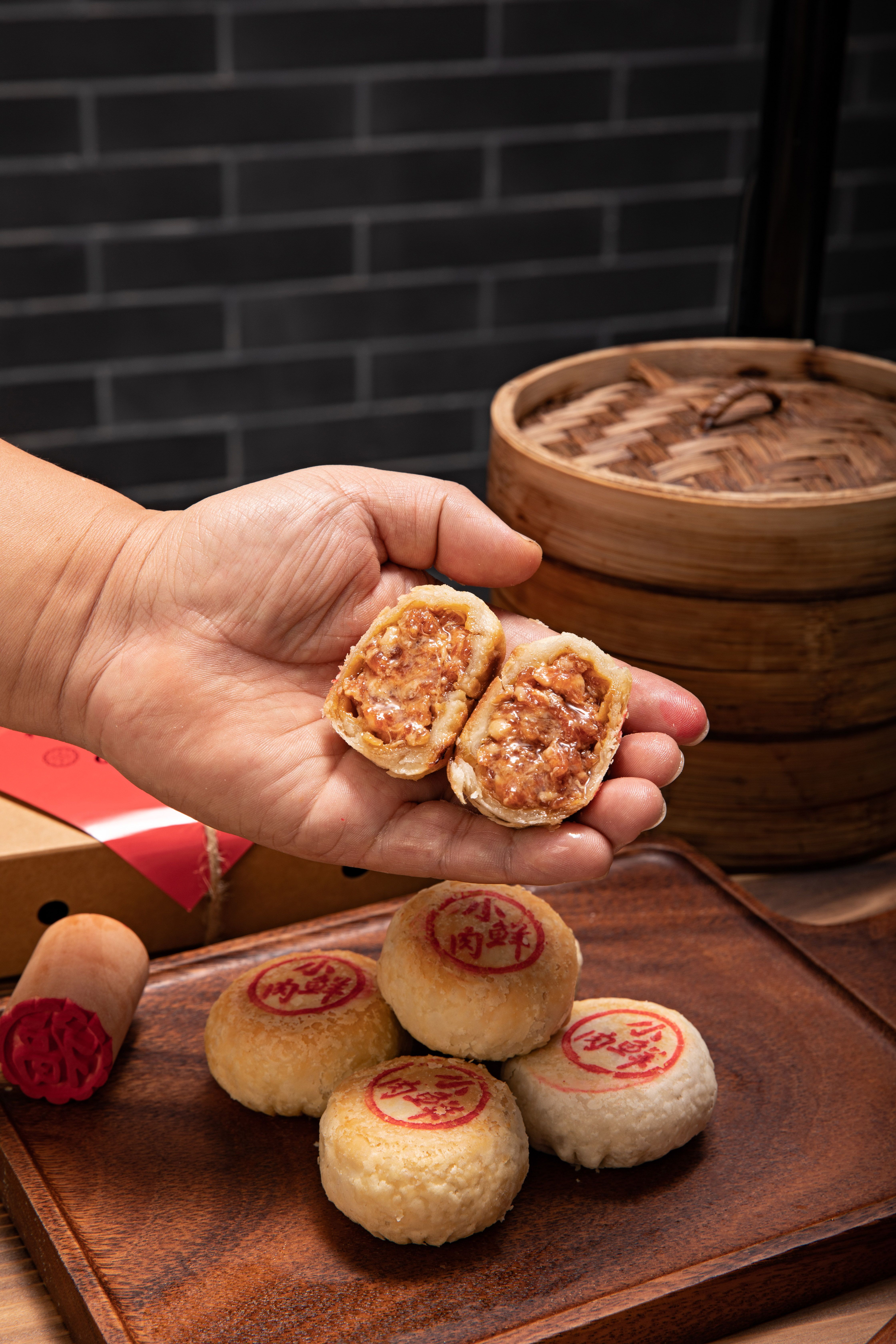 Authentic Chinese Meat Pie in Hand · Free Stock Photo