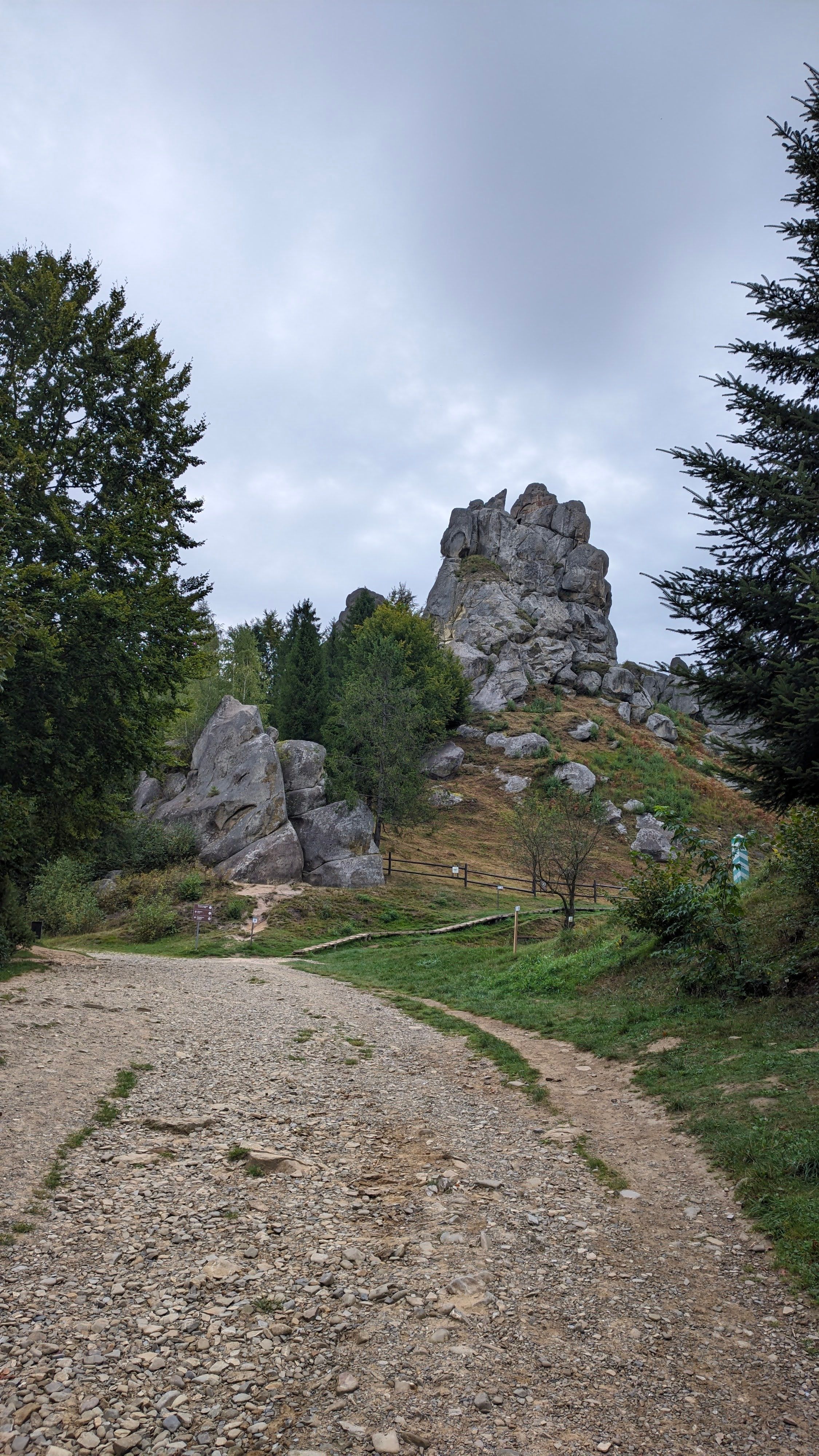 Dramatic Rock Formation in Ukrainian Forest · Free Stock Photo