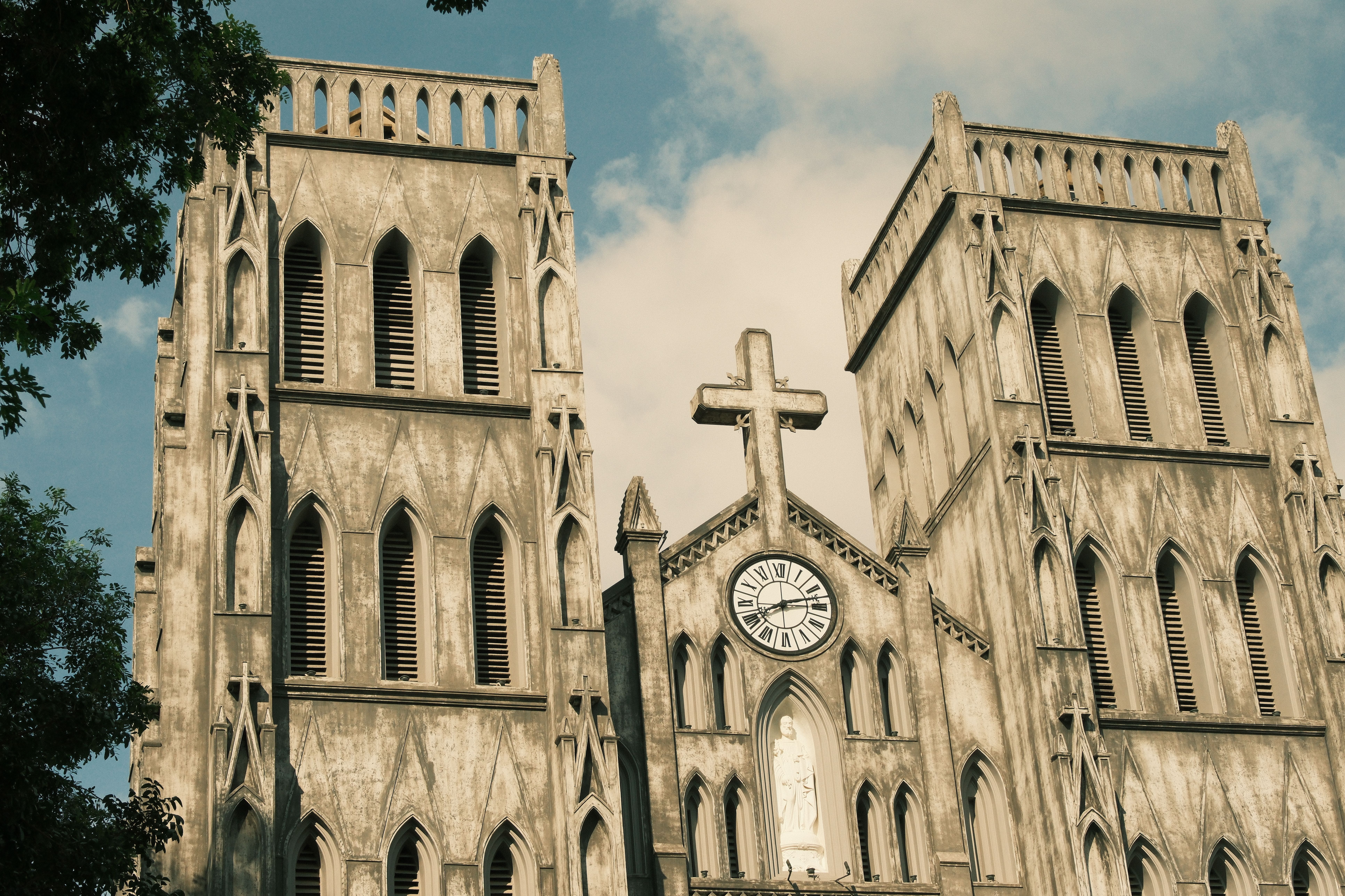 Historic Cathedral in Beijing with Gothic Architecture · Free Stock Photo