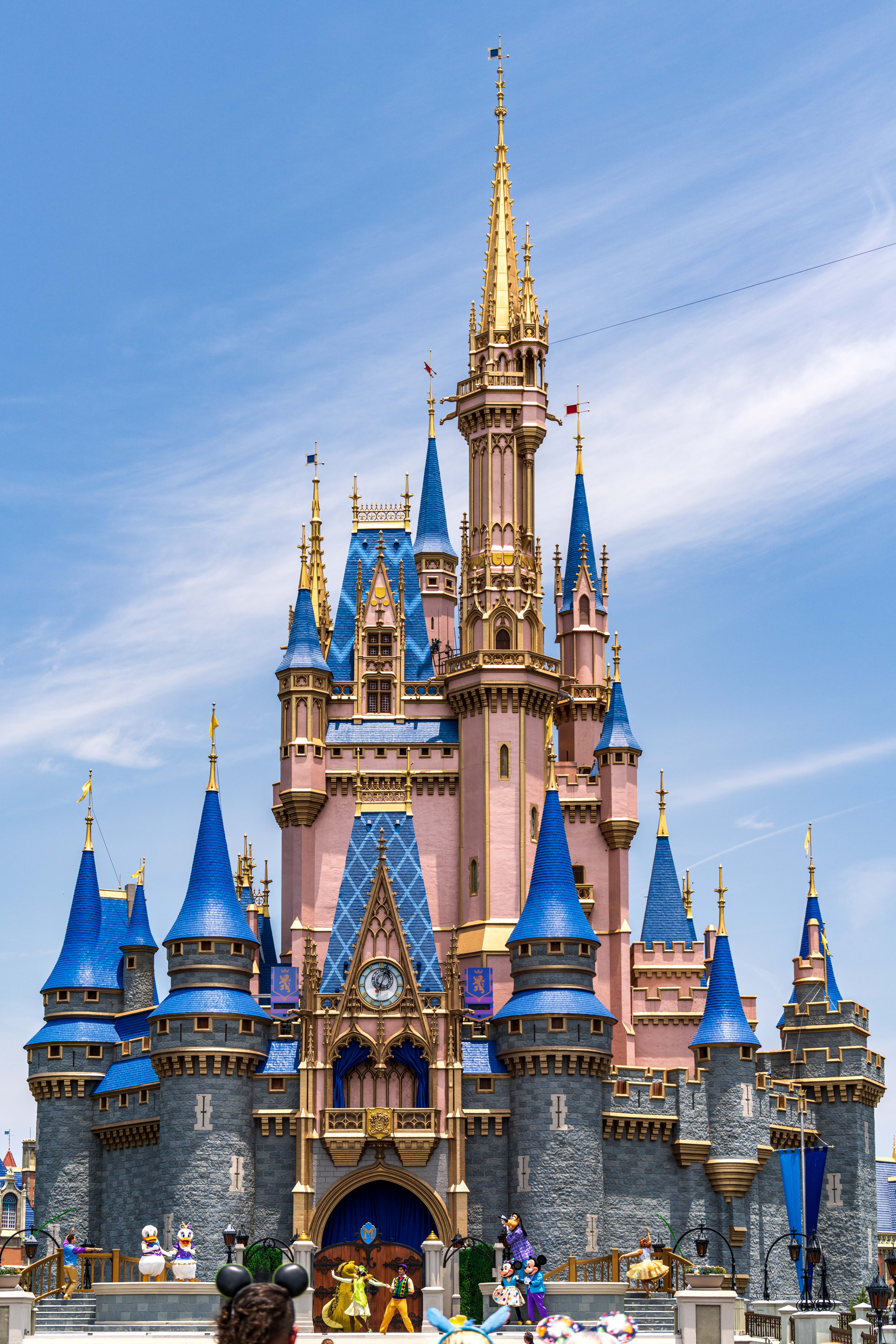 Iconic Cinderella Castle at Disney World · Free Stock Photo
