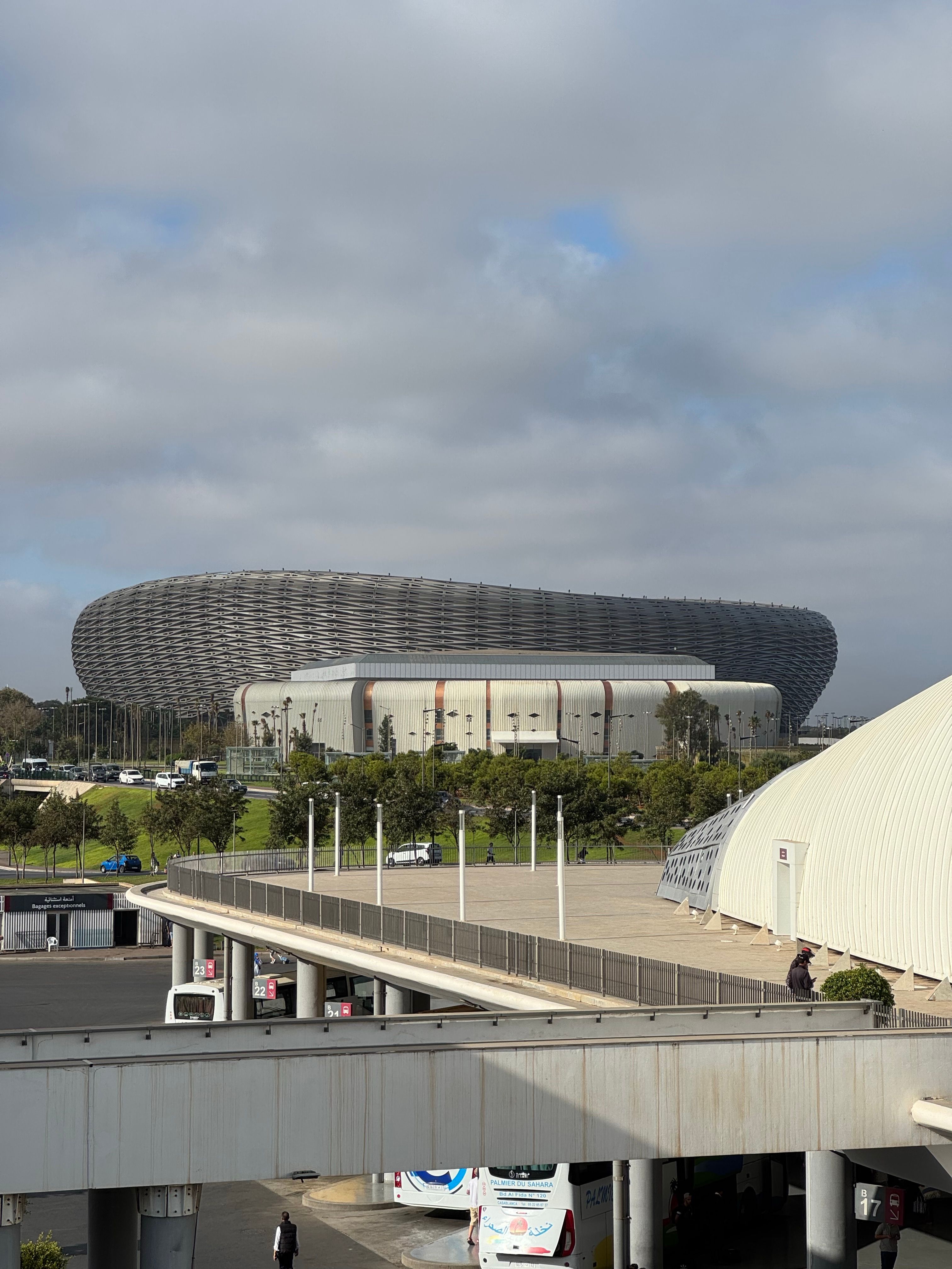 Architectural View of Rabat Stadium · Free Stock Photo