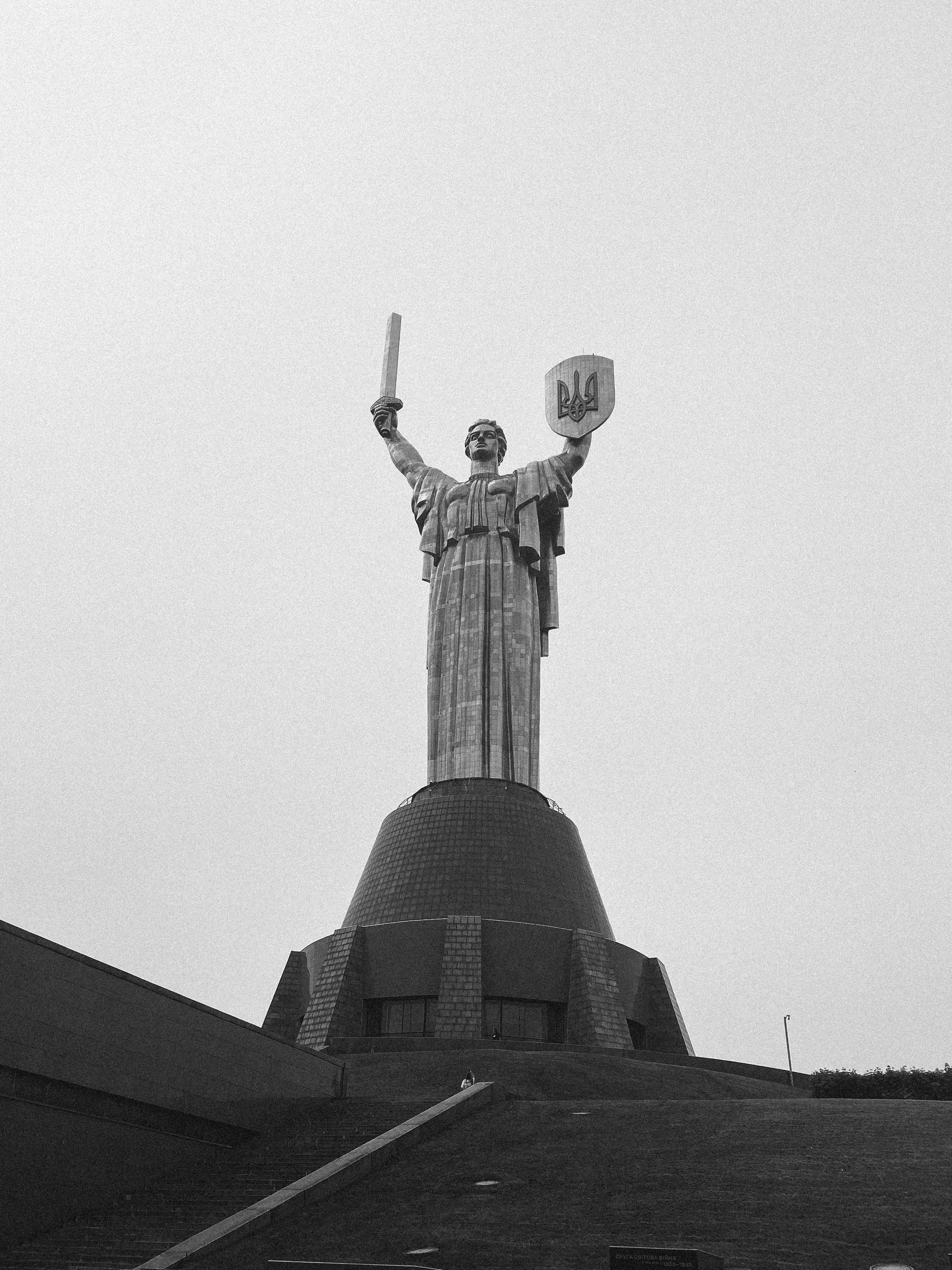 Monumental Motherland Statue in Kyiv, Ukraine · Free Stock Photo