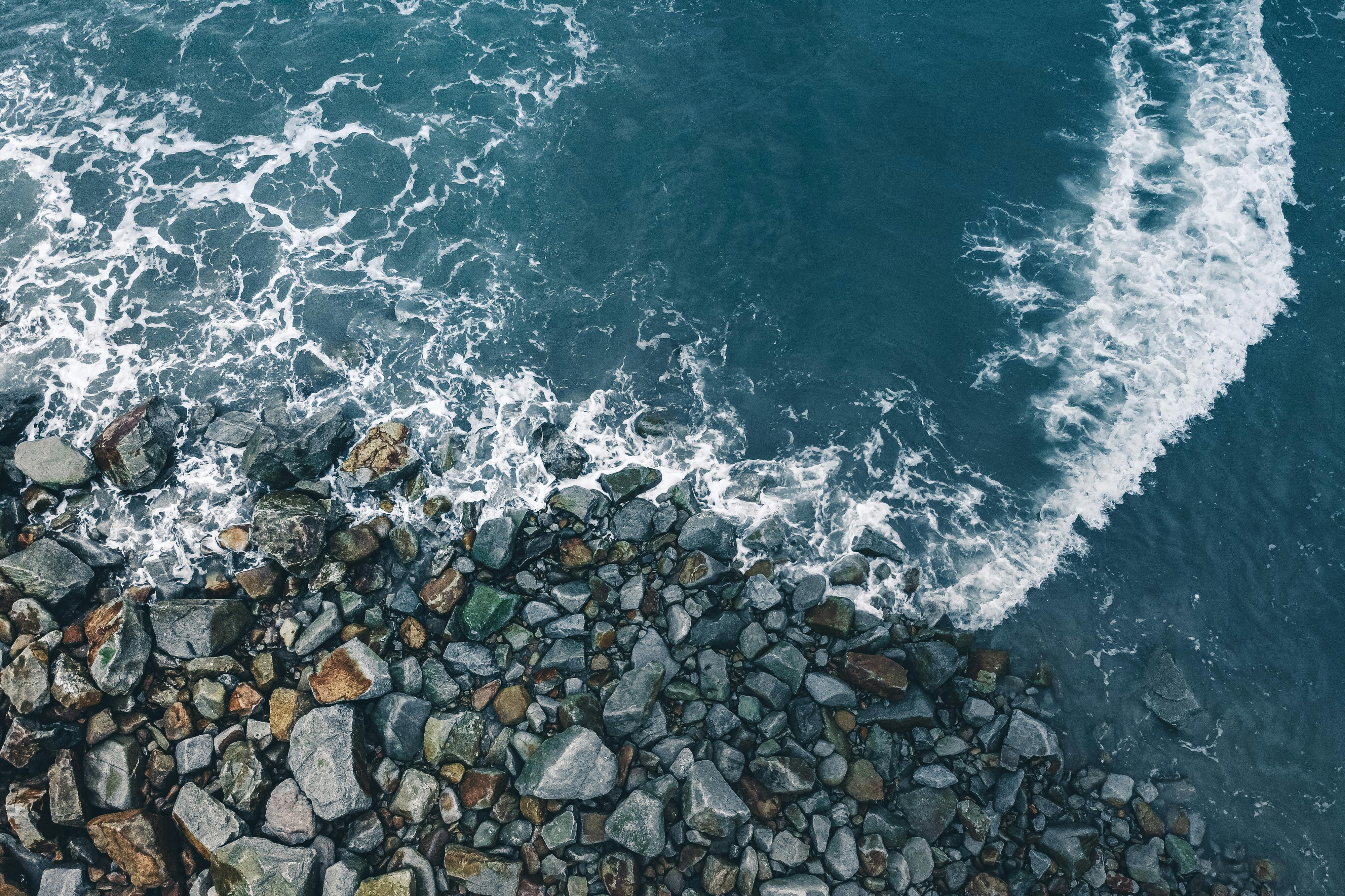 Aerial Shot Of Ocean · Free Stock Photo