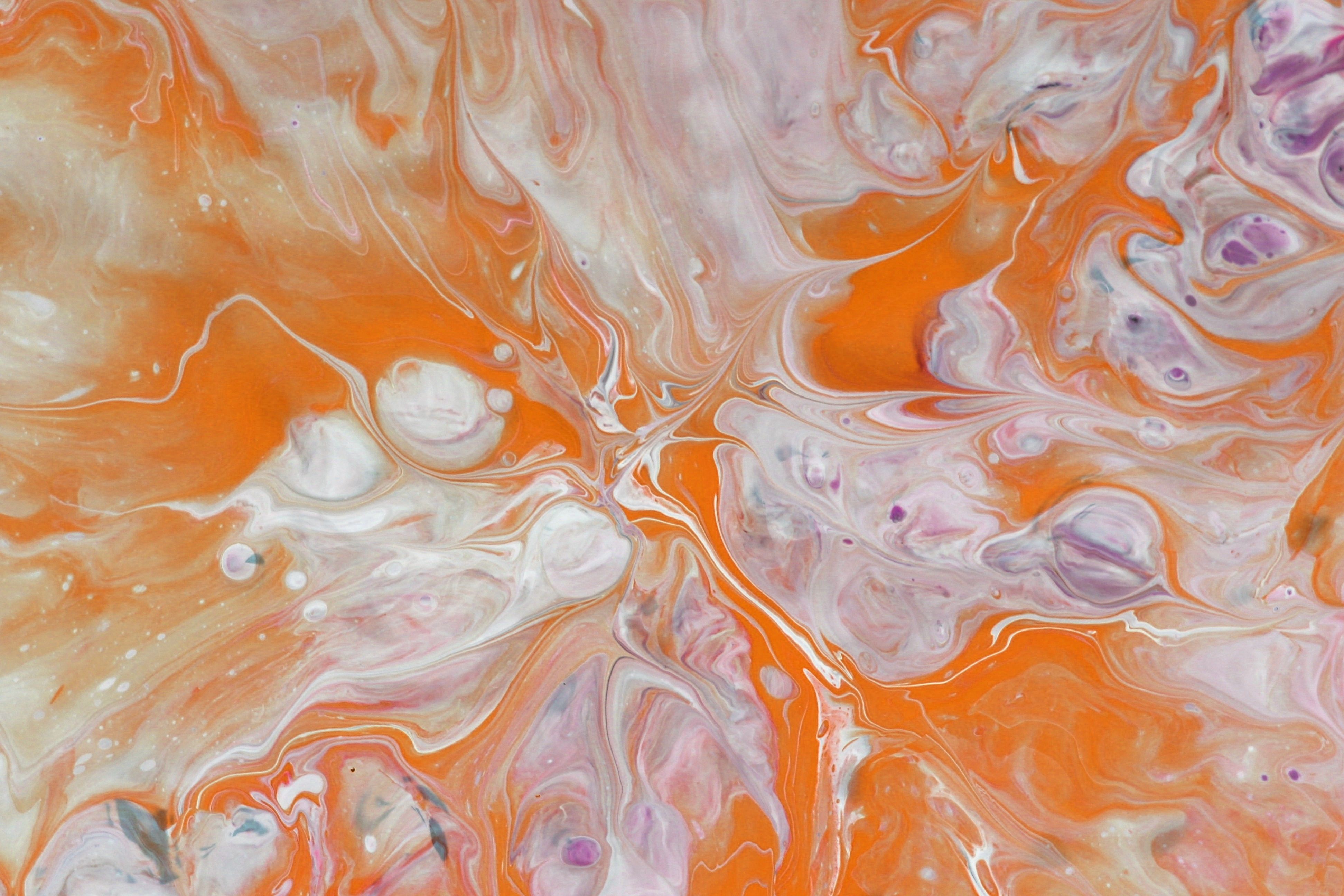 Dynamic Abstract Fluid Art with Vibrant Colors · Free Stock Photo