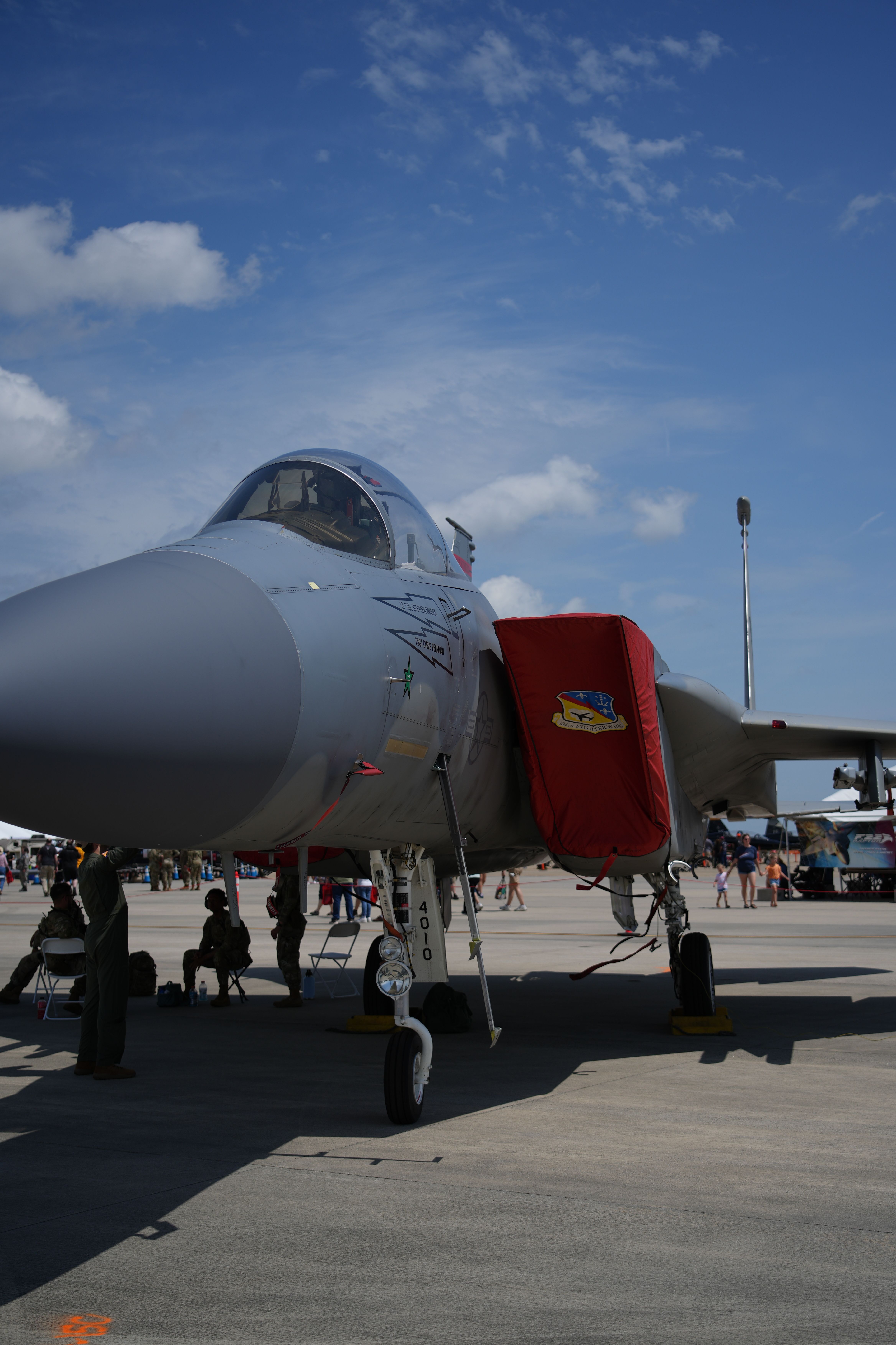 Fighter Jet Display at Airshow in Hampton · Free Stock Photo
