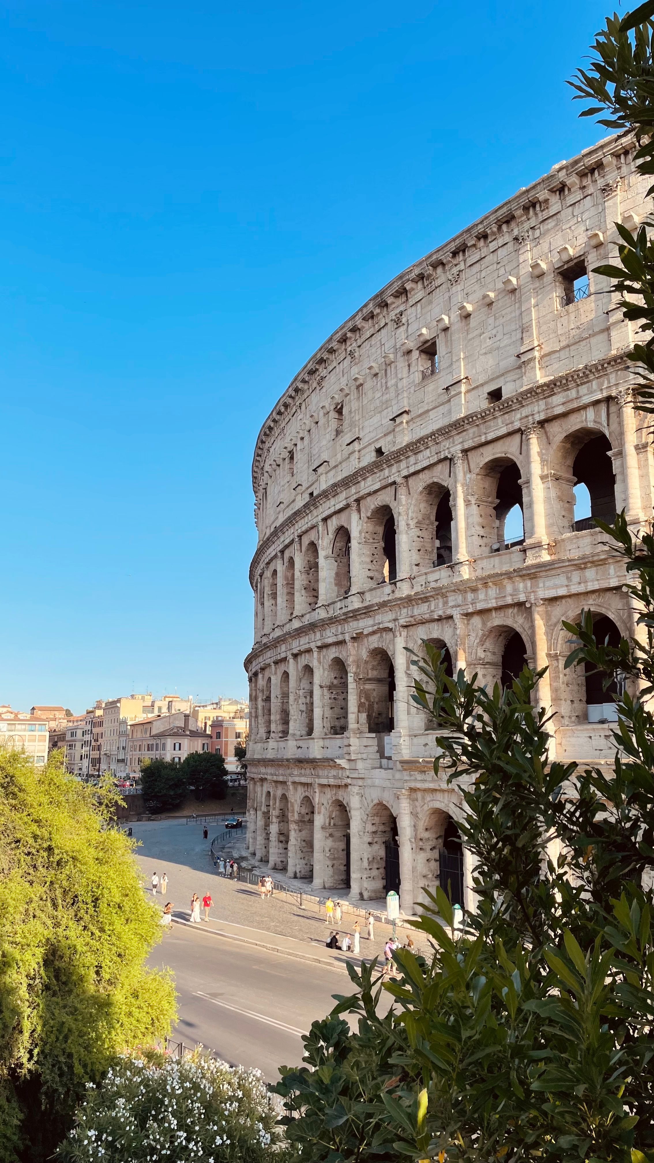 Impresionante Vista Del Coliseo De Roma, Italia · Foto de stock gratuita