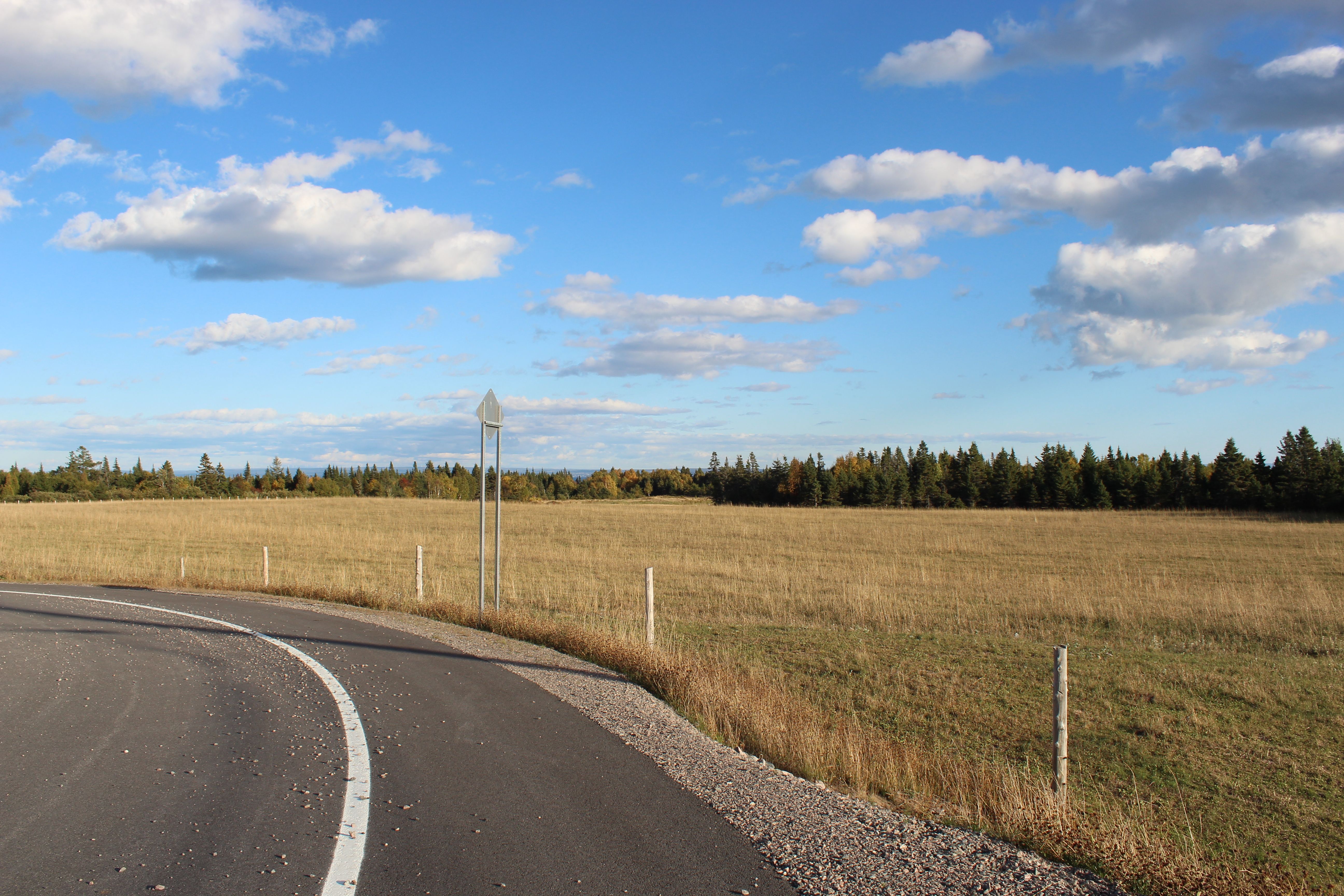Scenic Rural Road in Grandes-Bergeronnes, Québec · Free Stock Photo