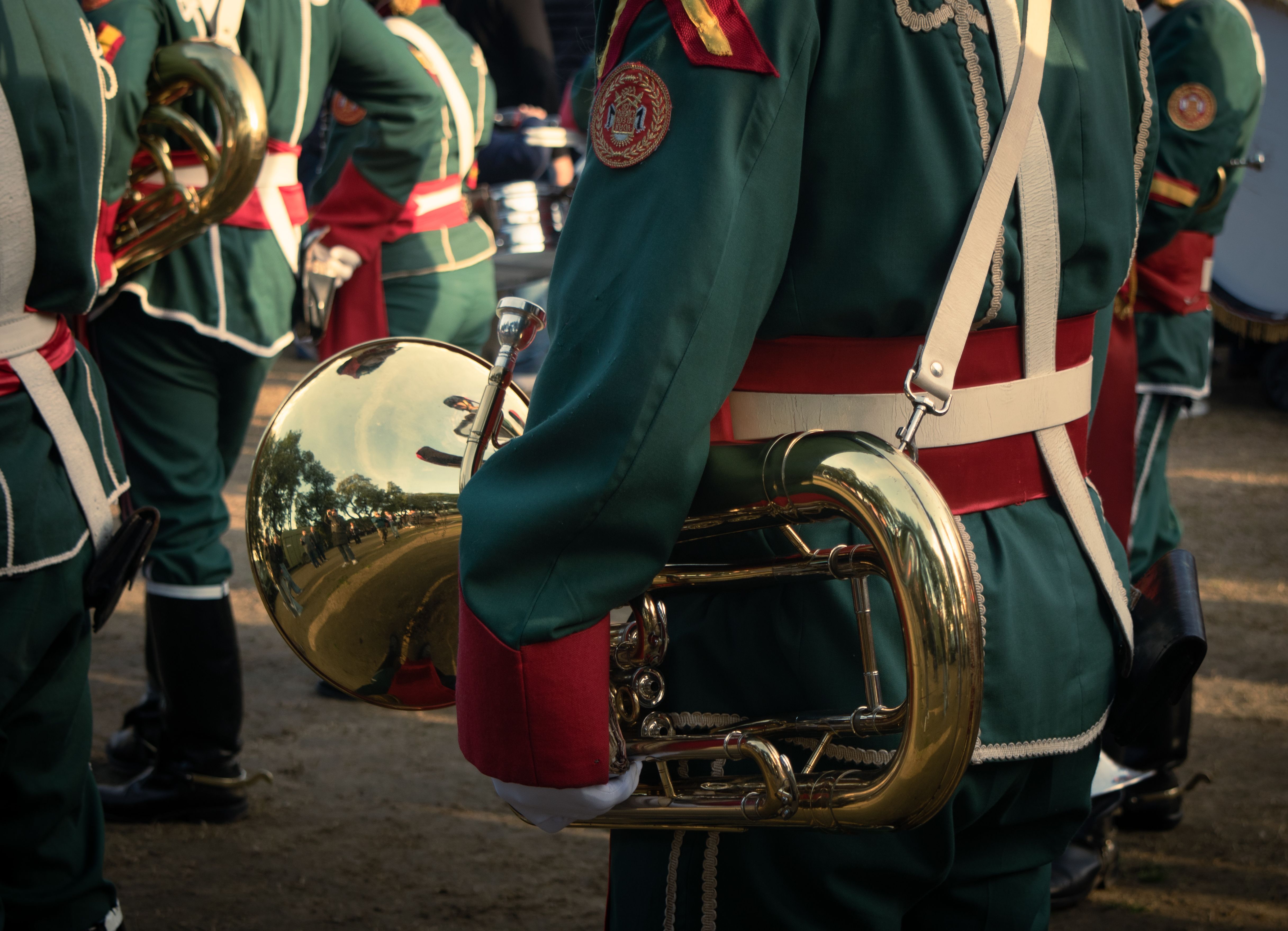 Military Band with Brass Instruments in Buenos Aires · Free Stock Photo