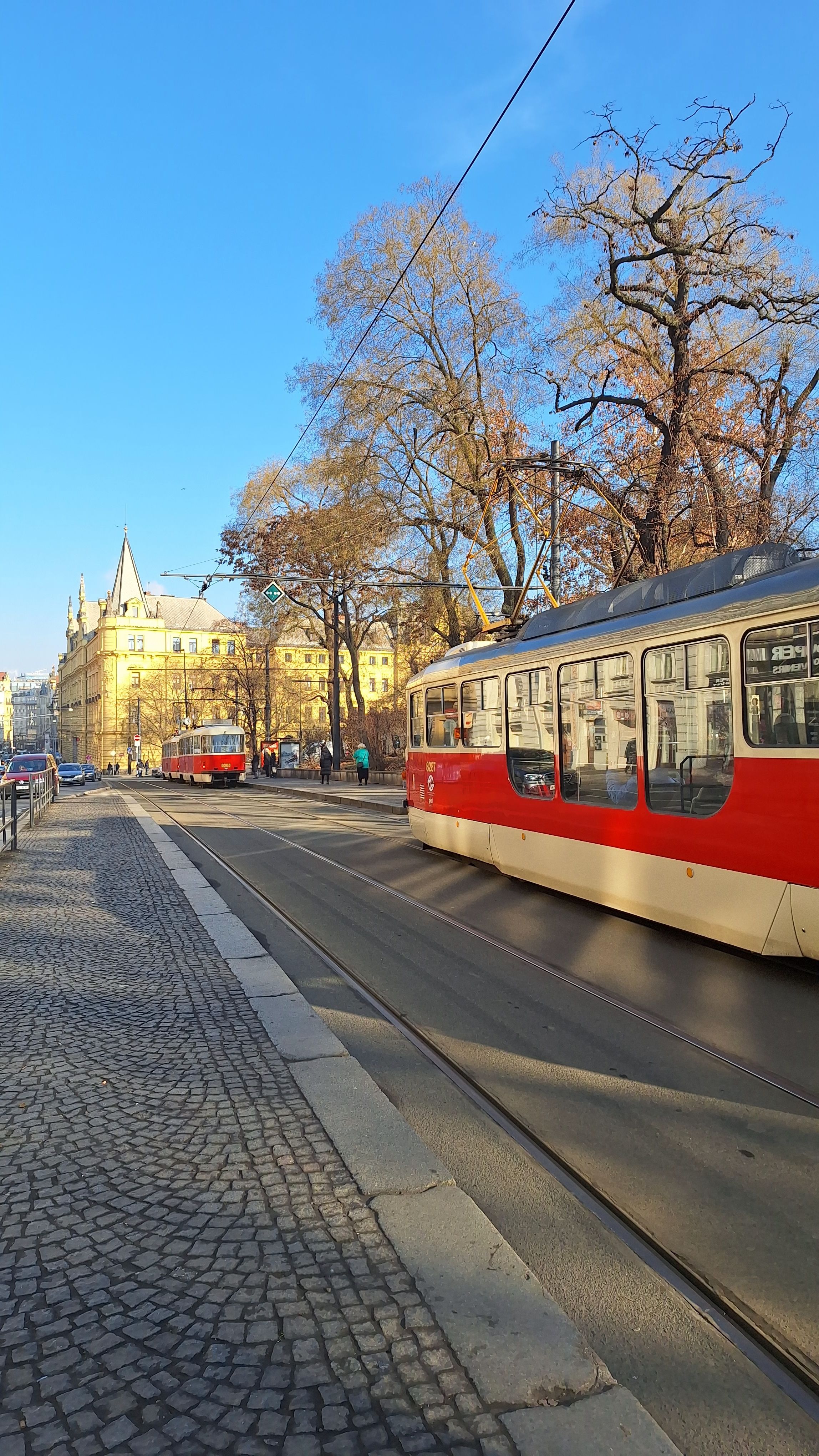 Iconic Red Tram in Prague, Czech Republic · Free Stock Photo